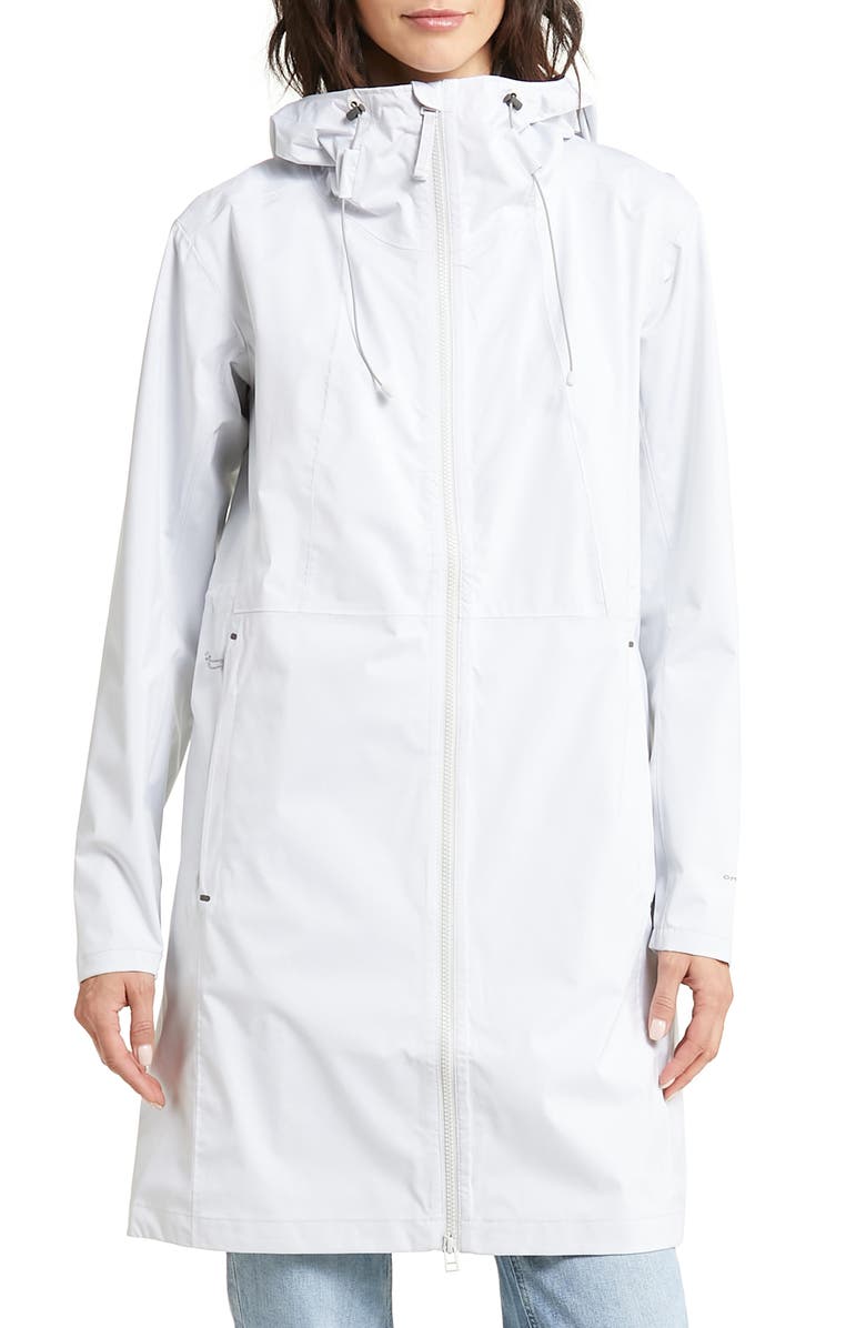 Columbia Weekend Adventure Waterproof Longline Shell Rain Jacket ...