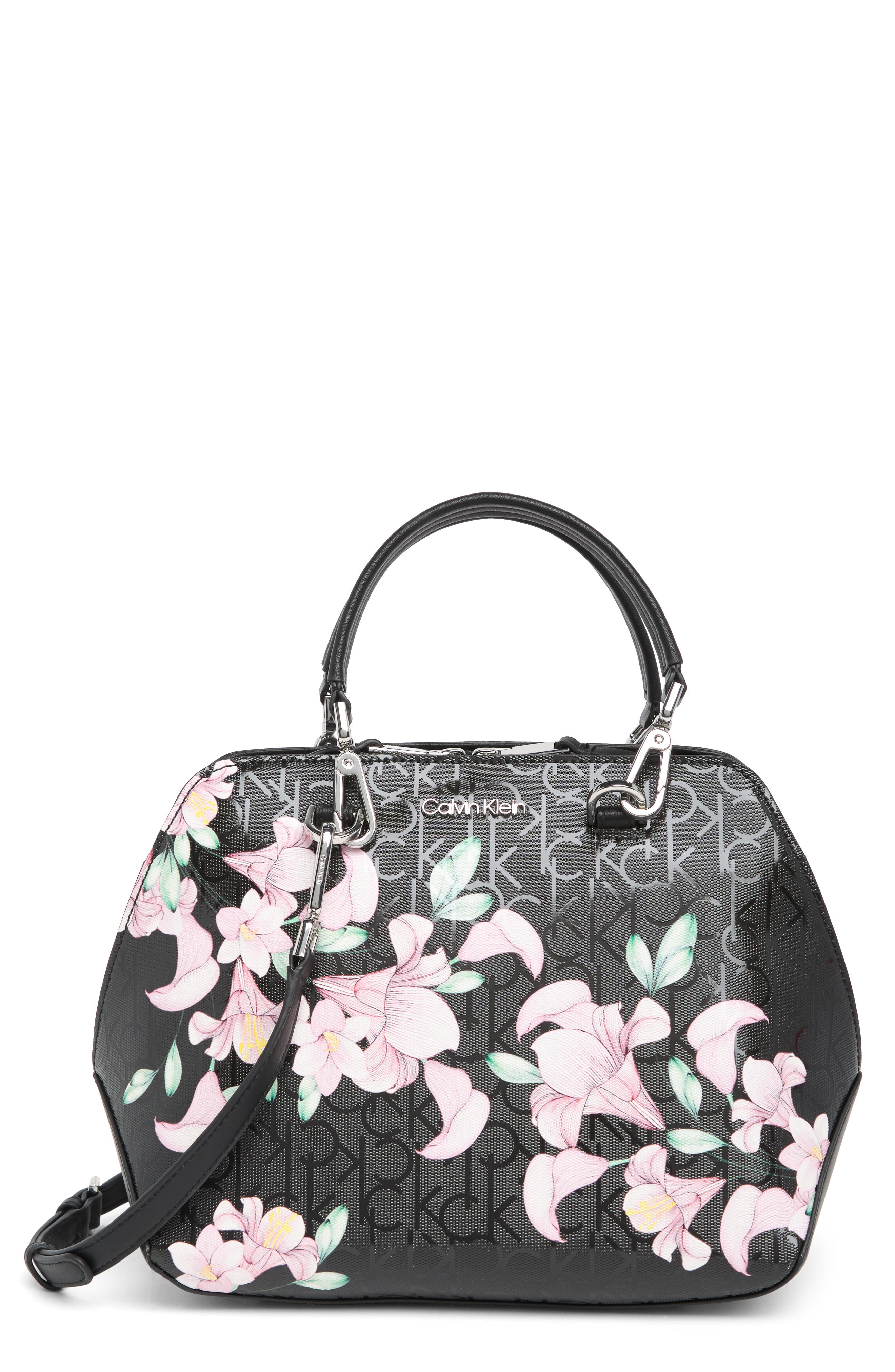Calvin Klein Lucy Signature Satchel | Nordstromrack