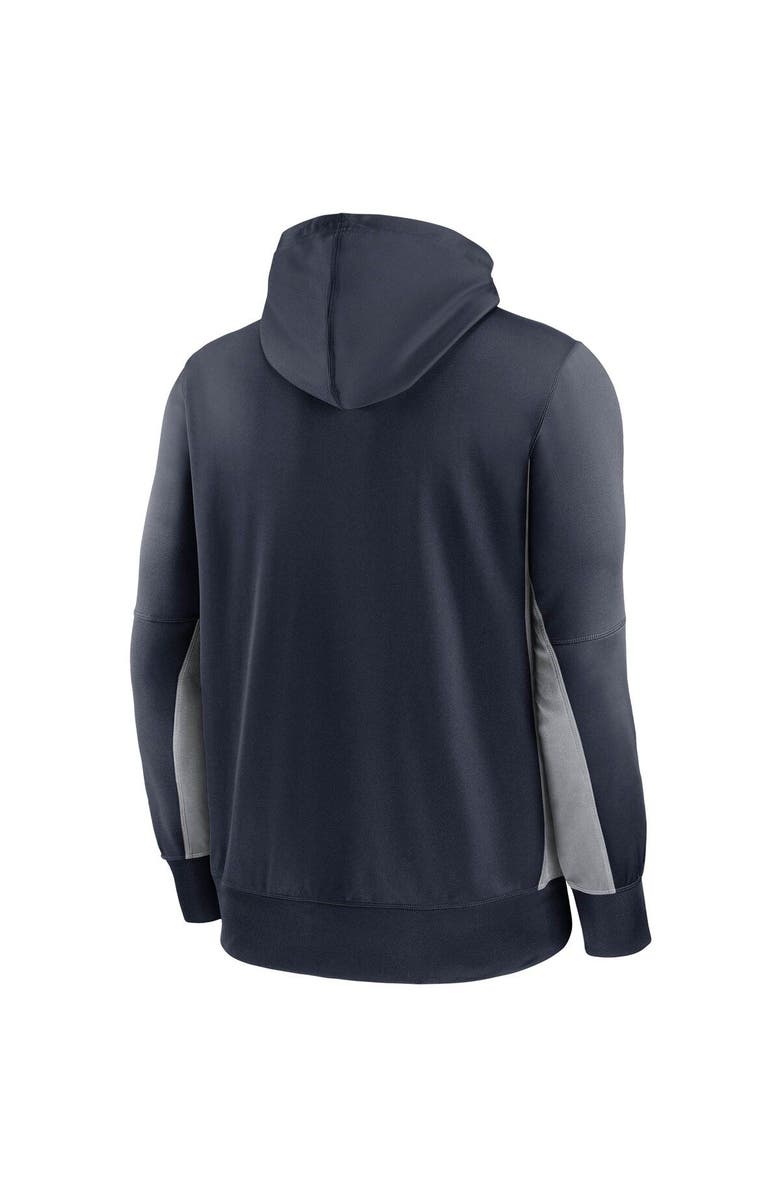 Nike Men's Nike Navy/Gray Chicago Bears Mascot Performance Full-Zip ...