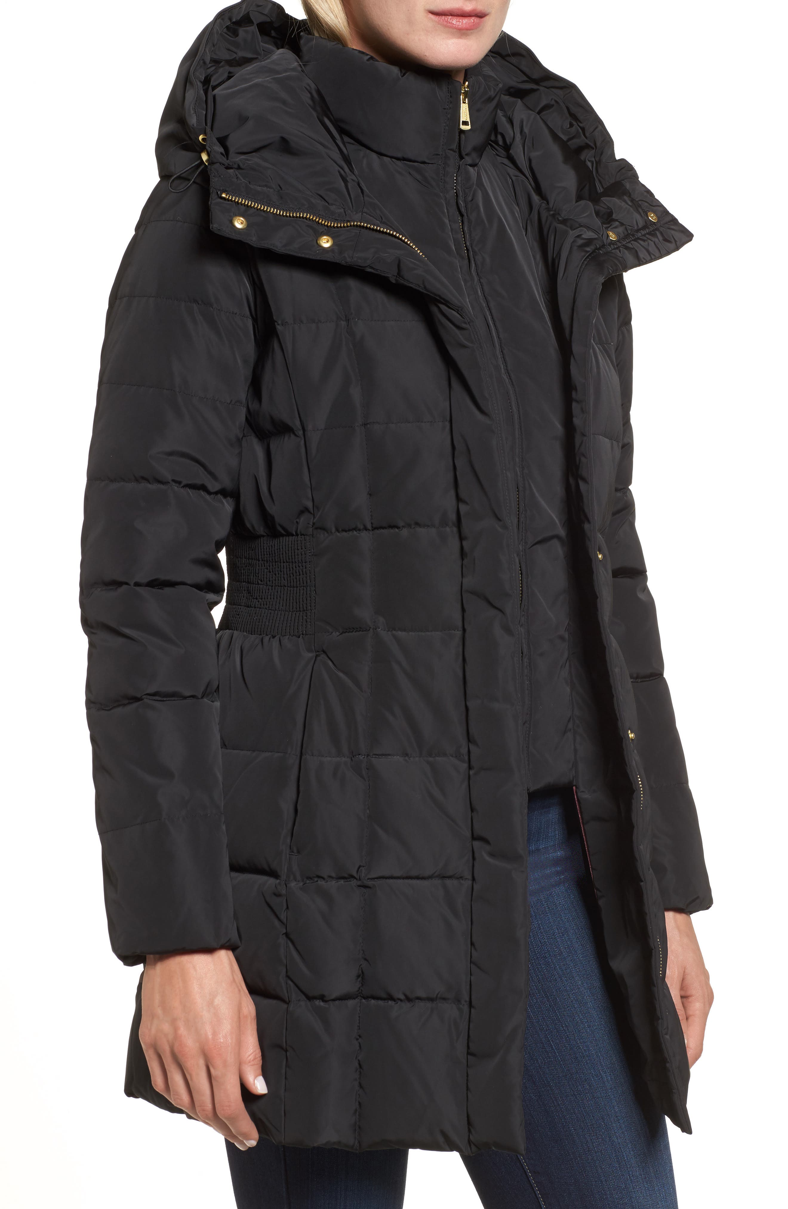 Cole Haan Hooded Down & Feather Jacket | Nordstrom