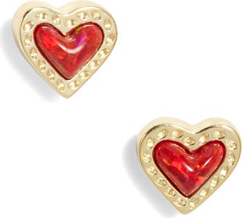 Kendra Scott Mini Ari Heart Stud Earrings | Nordstrom