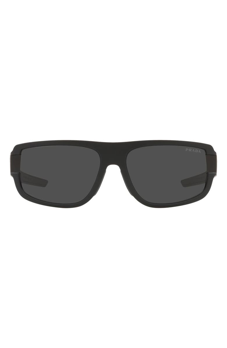PRADA SPORT 66mm Rectangular Sunglasses | Nordstromrack