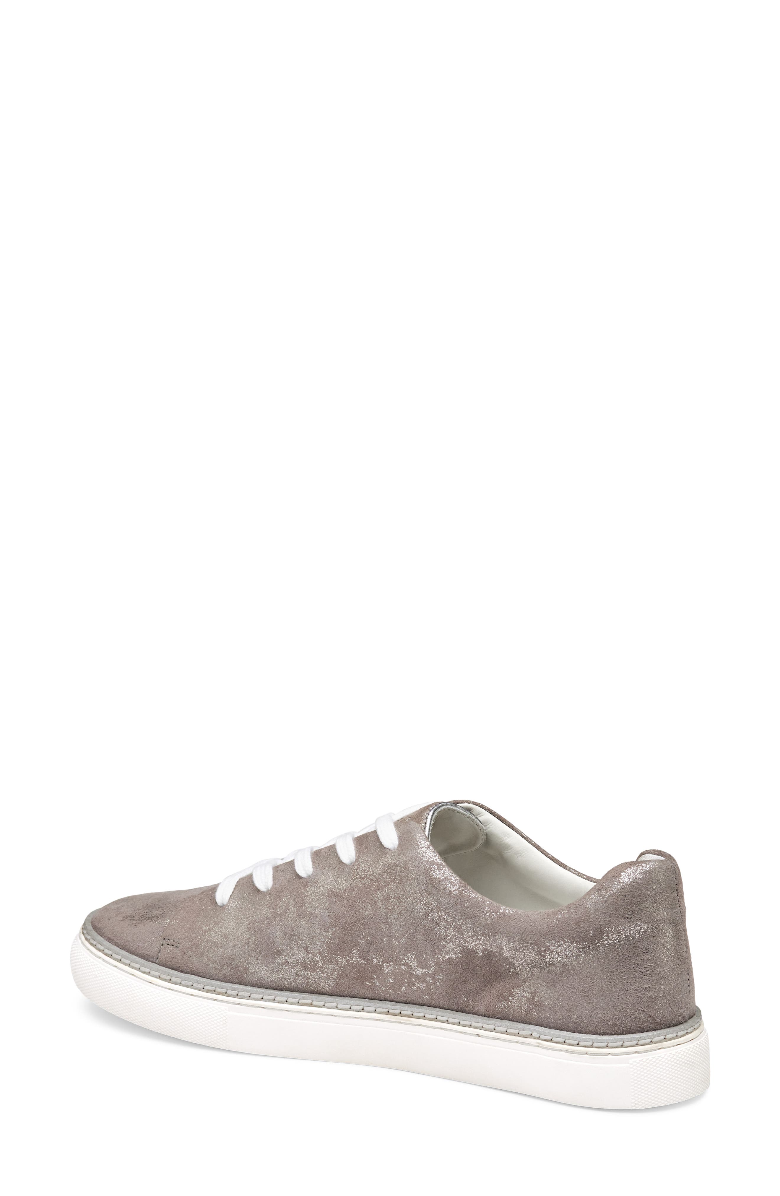Johnston & Murphy Callie Stitch & Turn Leather Sneaker (Women ...