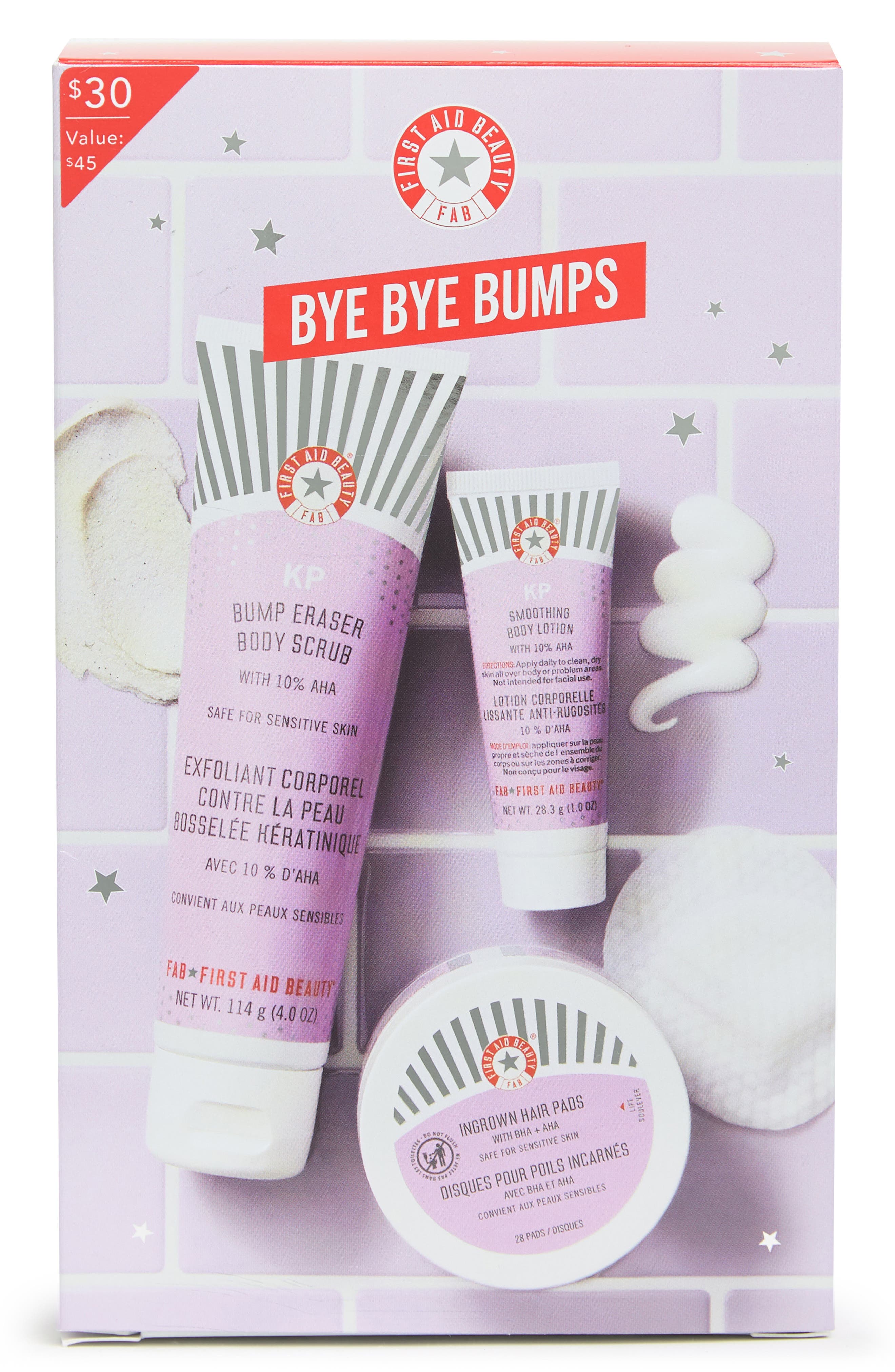 First Aid Beauty Bye Bye Bumps Skin Care Set | Nordstromrack