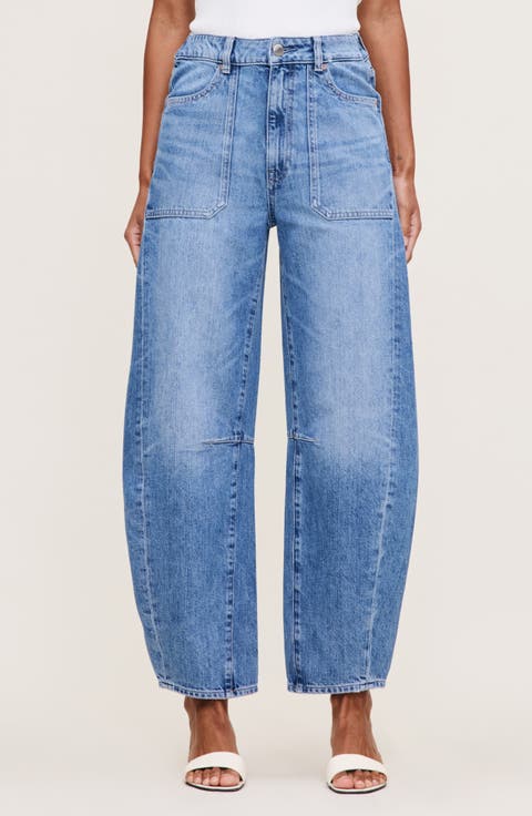 Women's Barrel Leg Jeans & Denim | Nordstrom