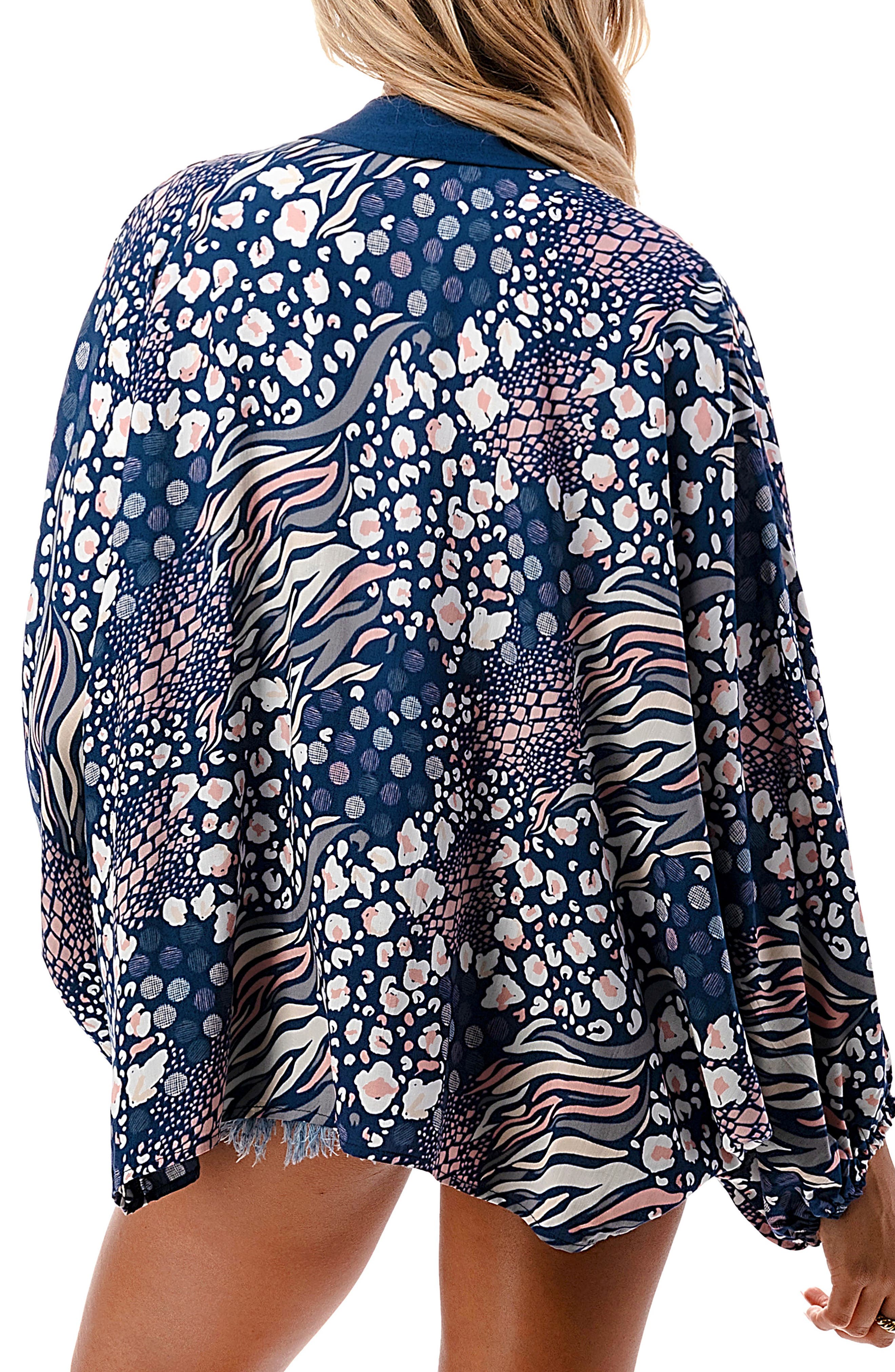 MARCUS ADLER Floral Print Topper | Nordstromrack
