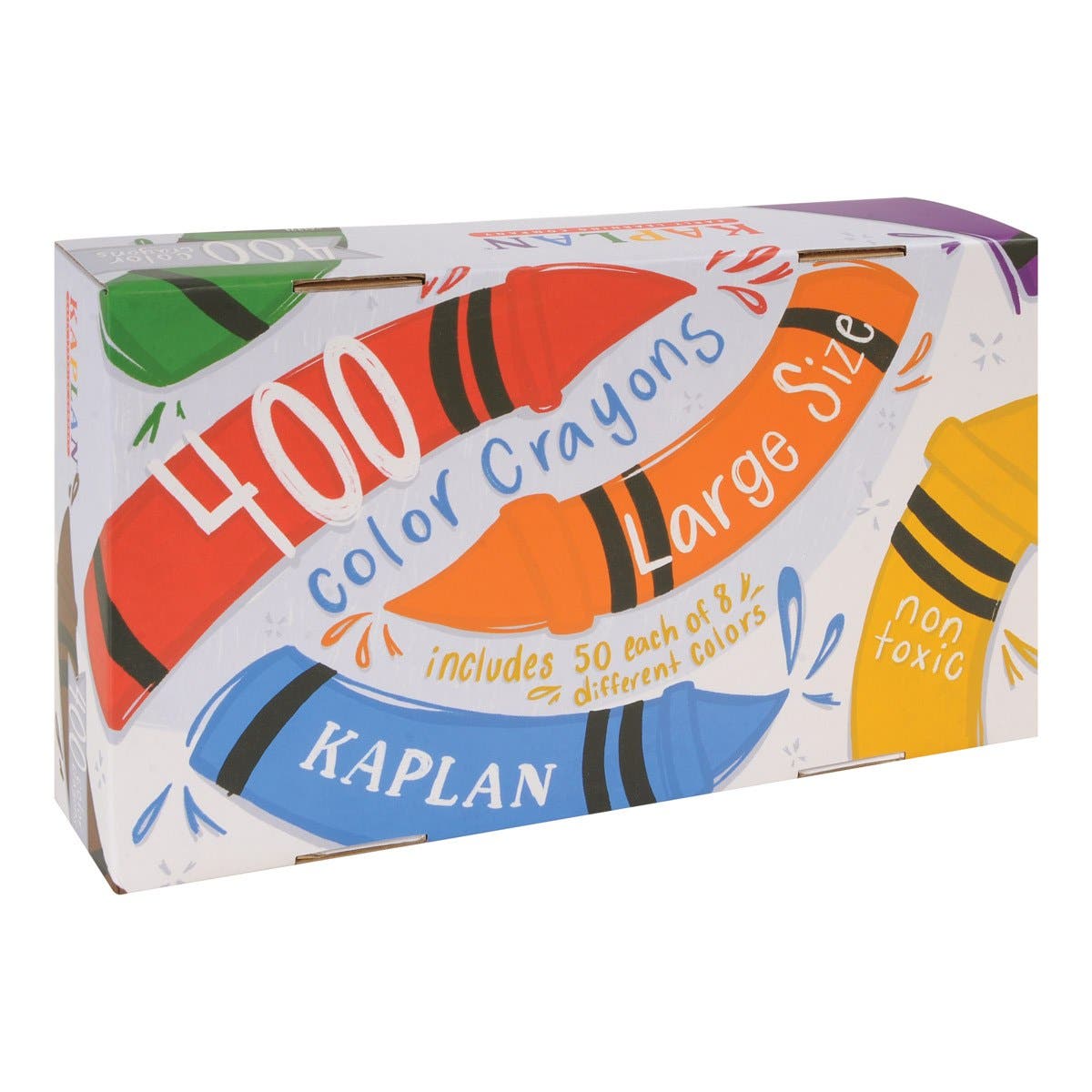 Kaplan Early Learning Company Large Crayons Class Pack - 400 Per Box ...