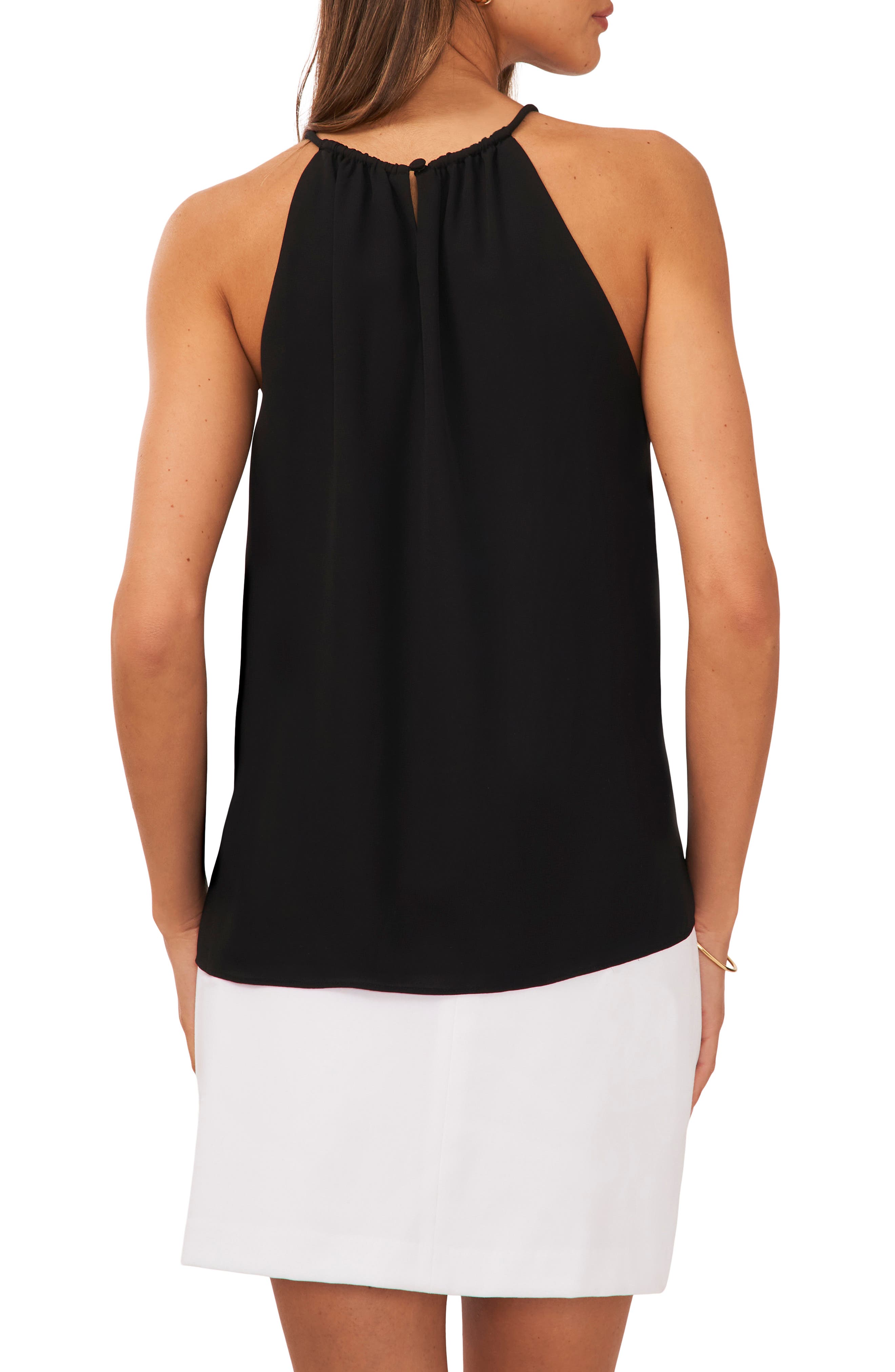 Halogen® Keyhole Sleeveless Top | Nordstromrack