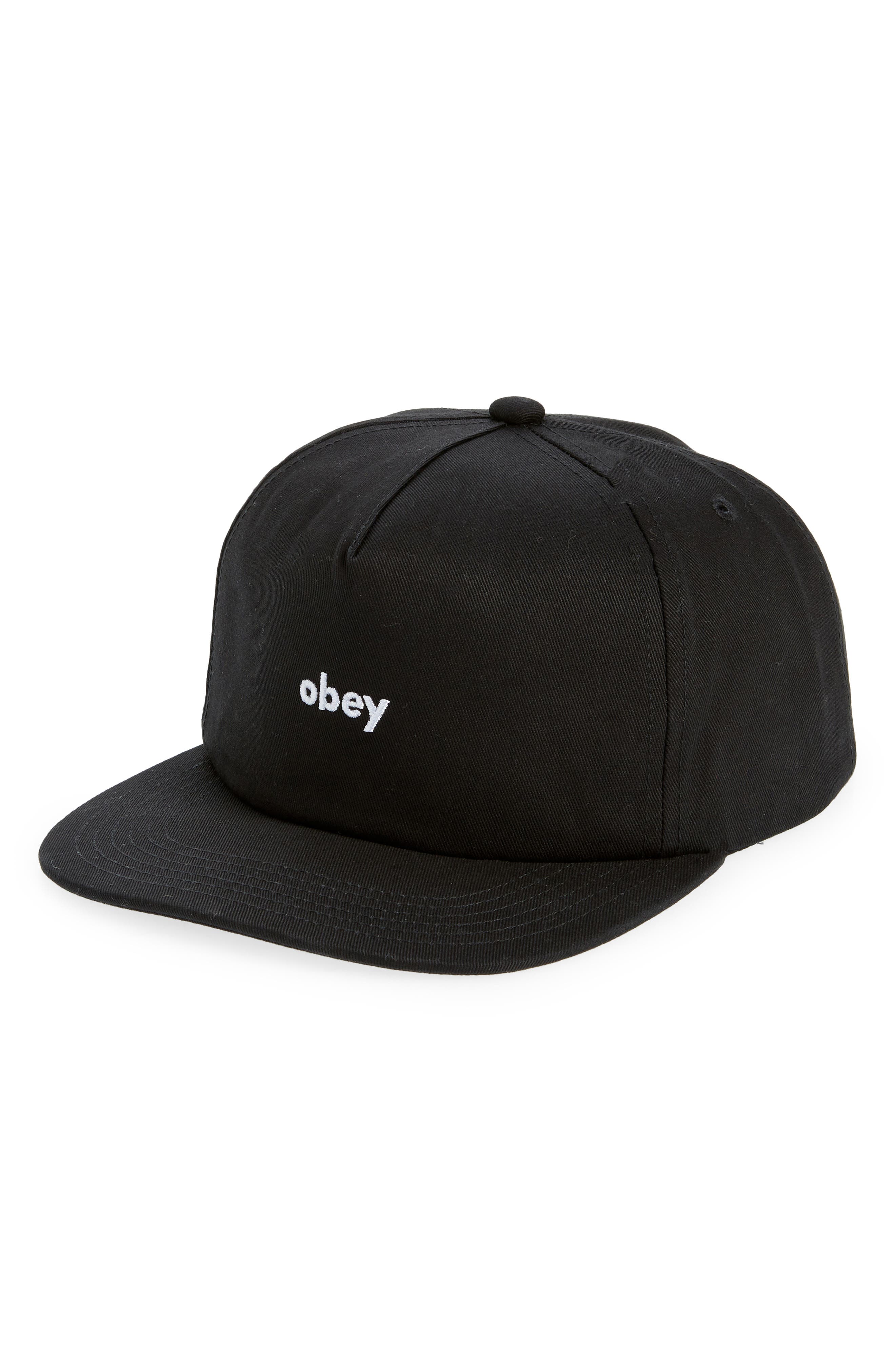 Obey Logo Snapback Baseball Cap | Nordstrom