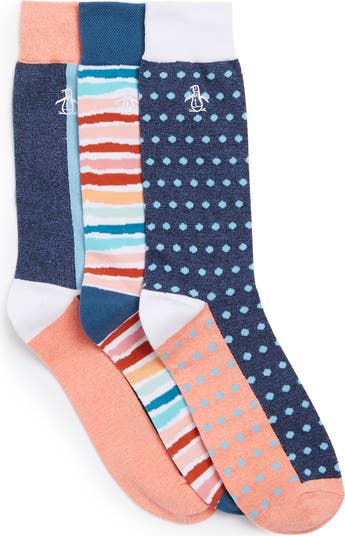 Original Penguin Assorted 3-Pack Crew Socks | Nordstromrack