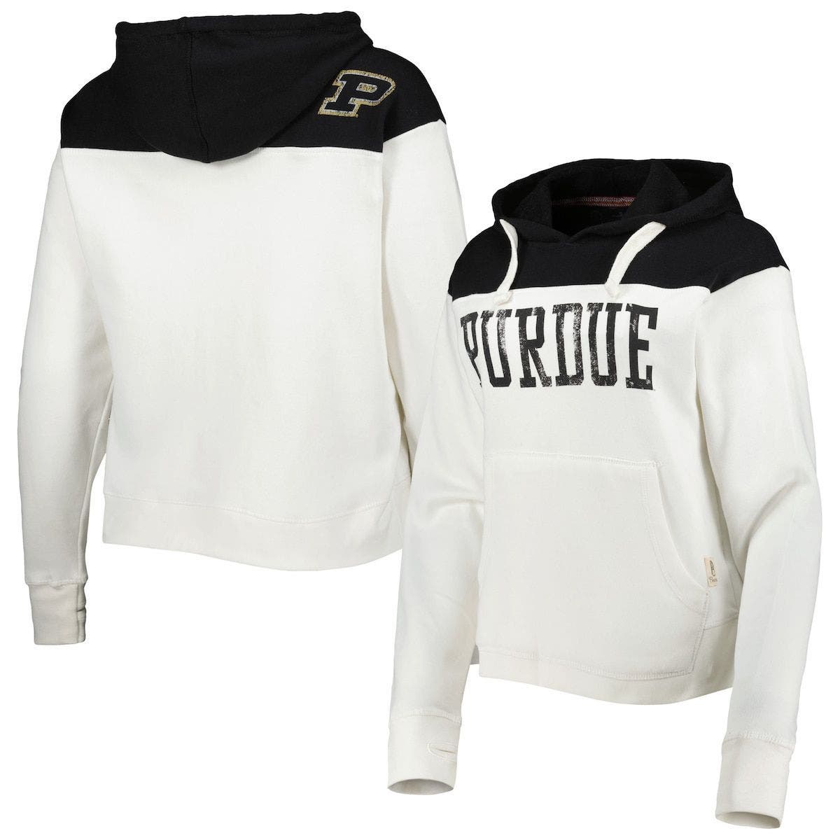 PRESSBOX Women's Pressbox White/Black Purdue Boilermakers Chicago 2-Hit ...