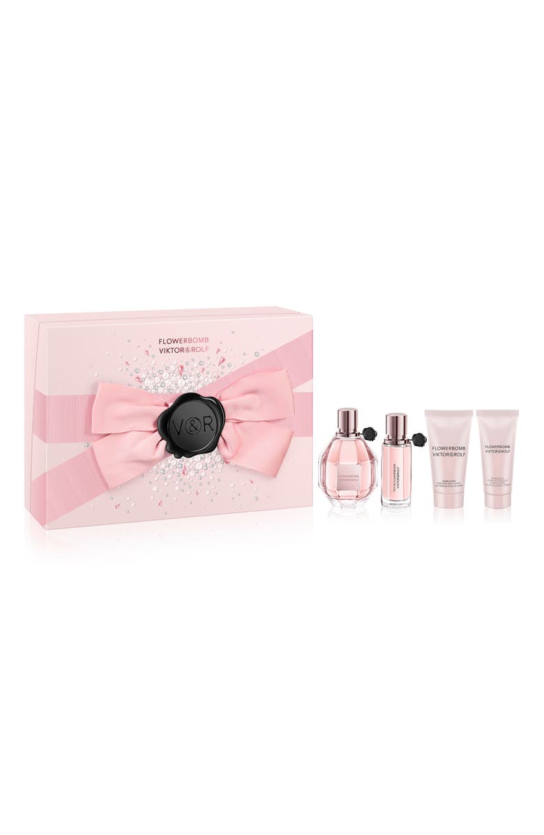 Viktor&Rolf Flowerbomb 4-Piece Fragrance Gift Set $273 Value | Nordstrom