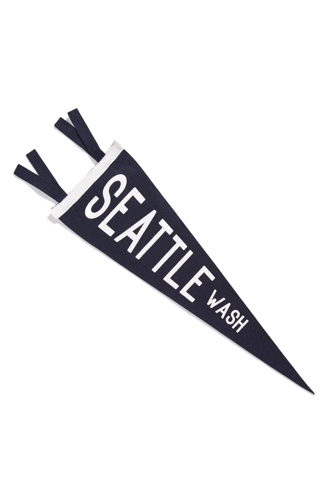 Three Potato Four 'Seattle' Wool Felt Pennant | Nordstrom