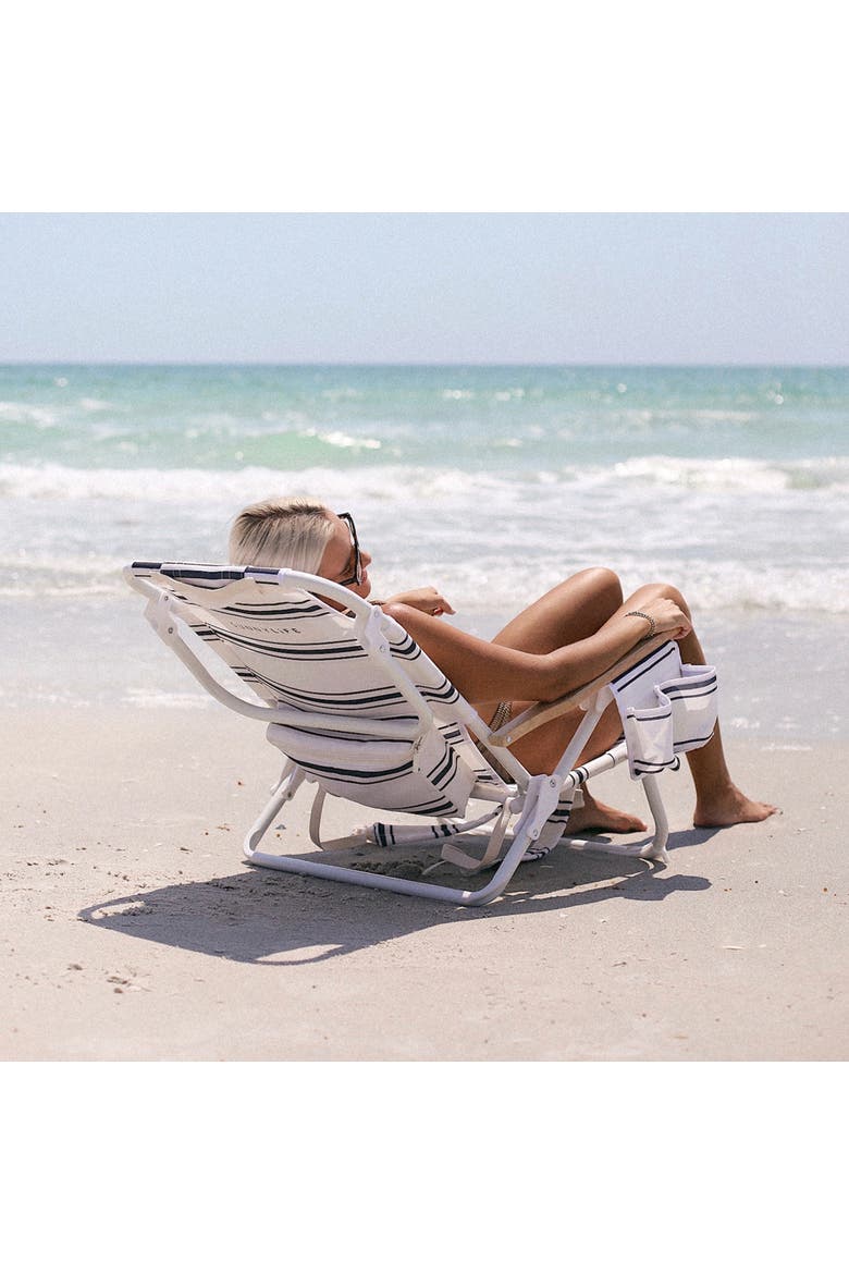 Sunnylife Deluxe Beach Chair Casa Fes Adjustable Lounge Seat W/ Mini ...