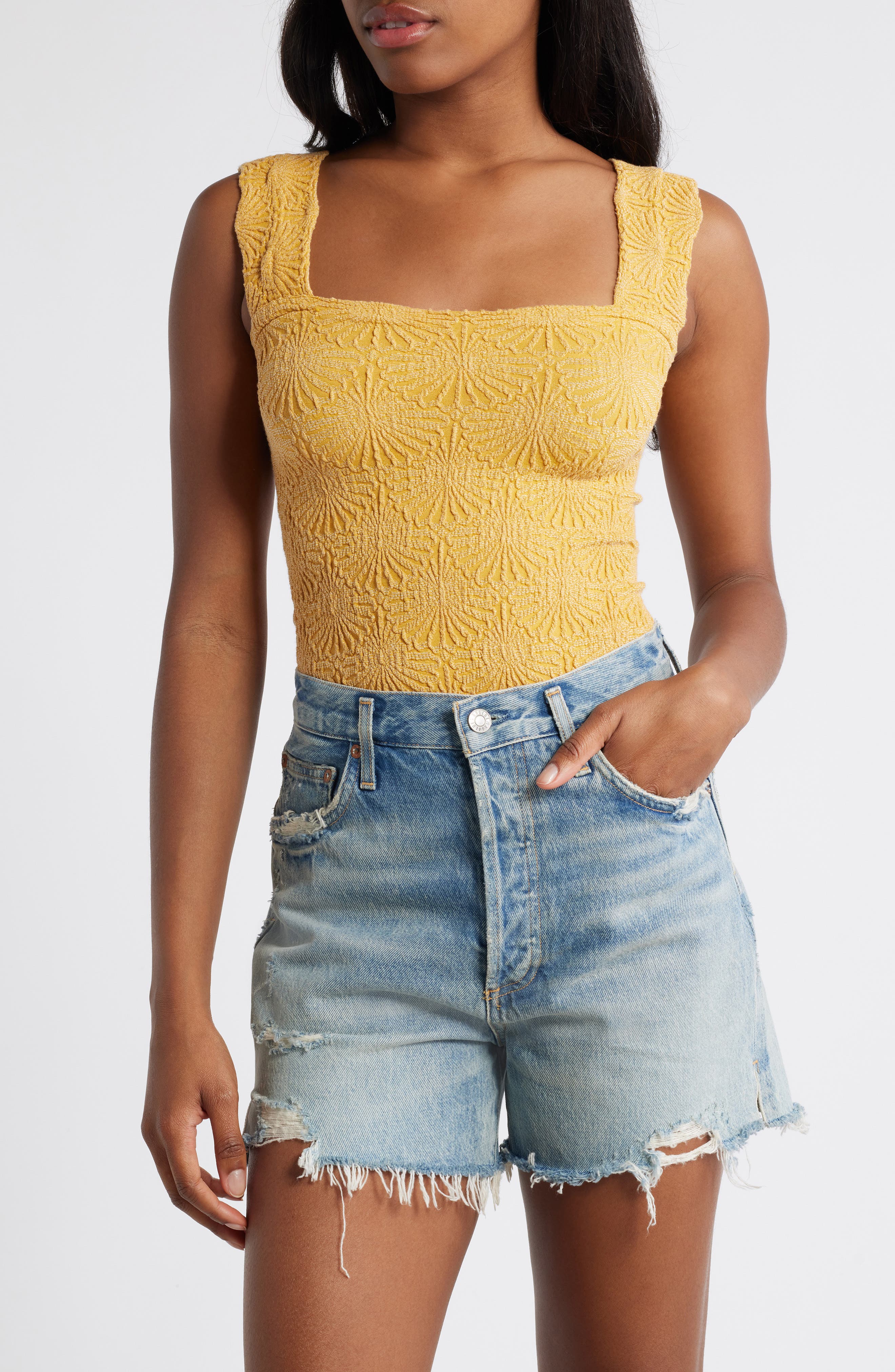 Love Letter Floral Knit Camisole (Women) | Nordstromrack