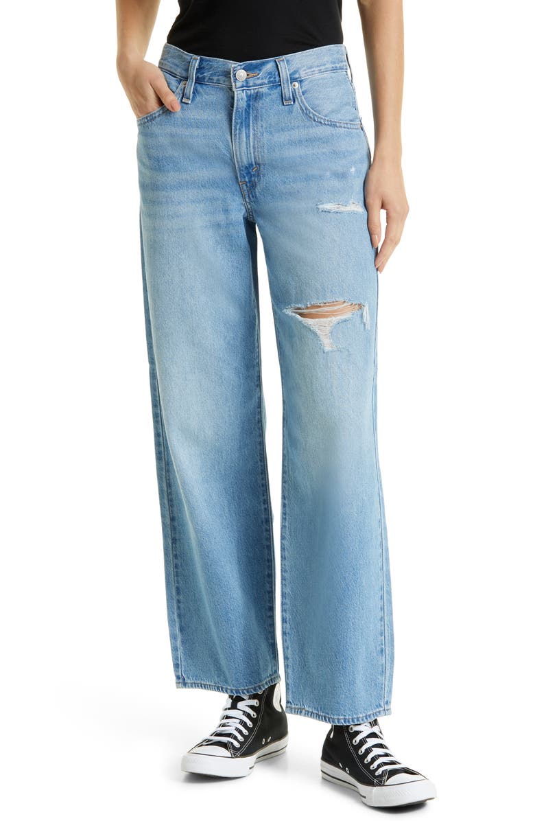 Levi's Women's Ripped Baggy Dad Jeans | Nordstromrack