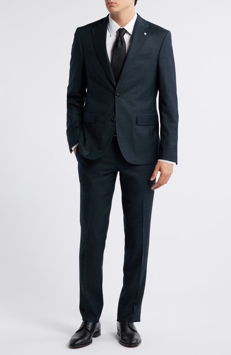 Ted Baker London Roger Screen Weave Wool Suit | Nordstromrack