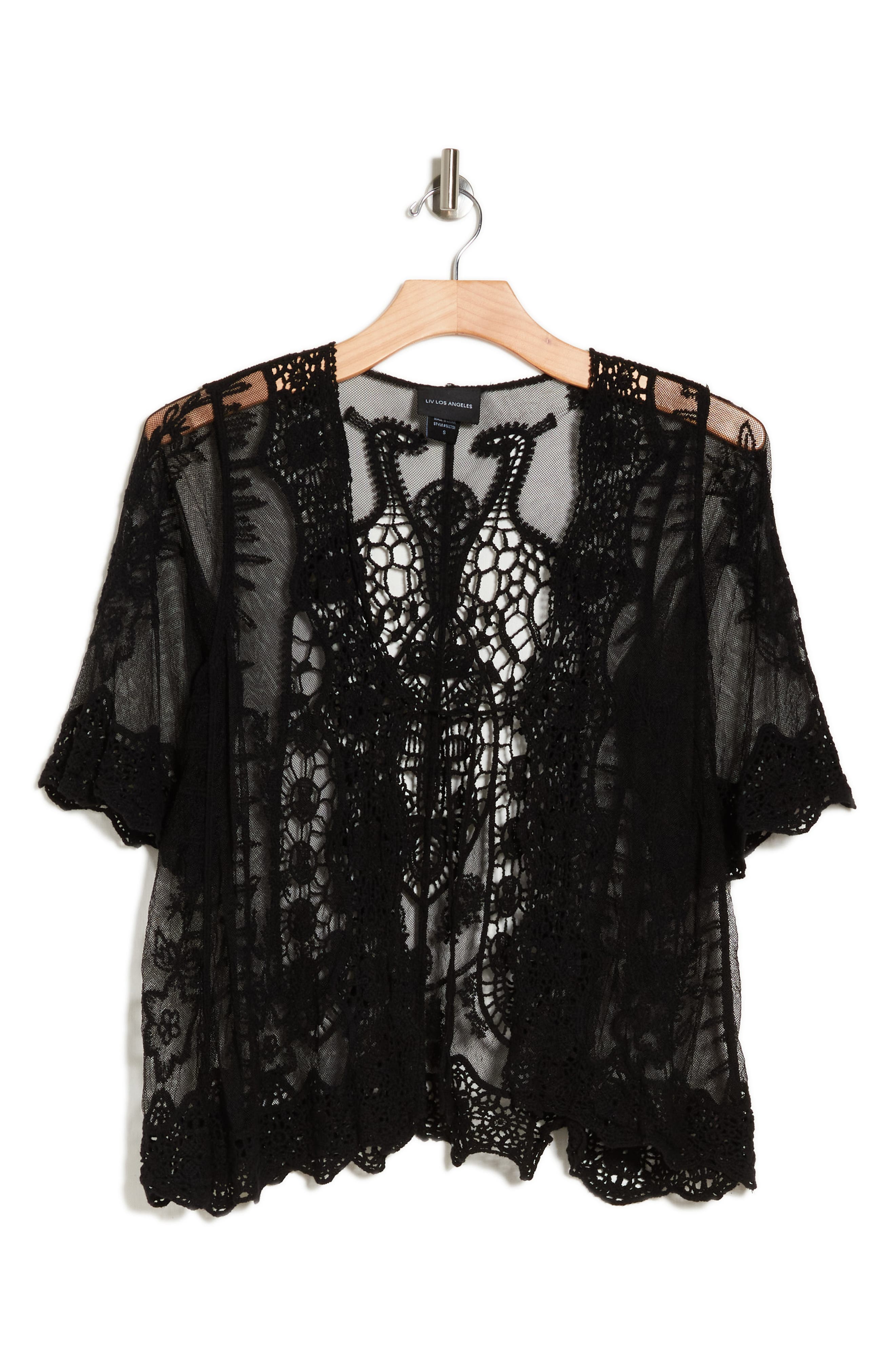 Forgotten Grace Novelty Crochet Lace Topper | Nordstromrack