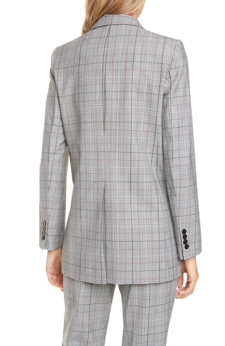 Judith & Charles Pixel Windowpane Plaid One-Button Blazer | Nordstrom
