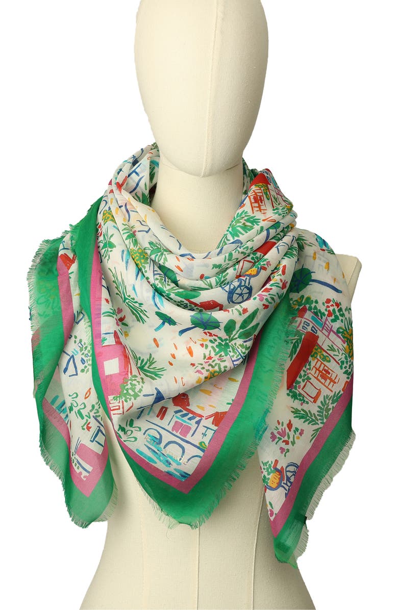 Kate Spade New York coastal vacation square scarf | Nordstrom