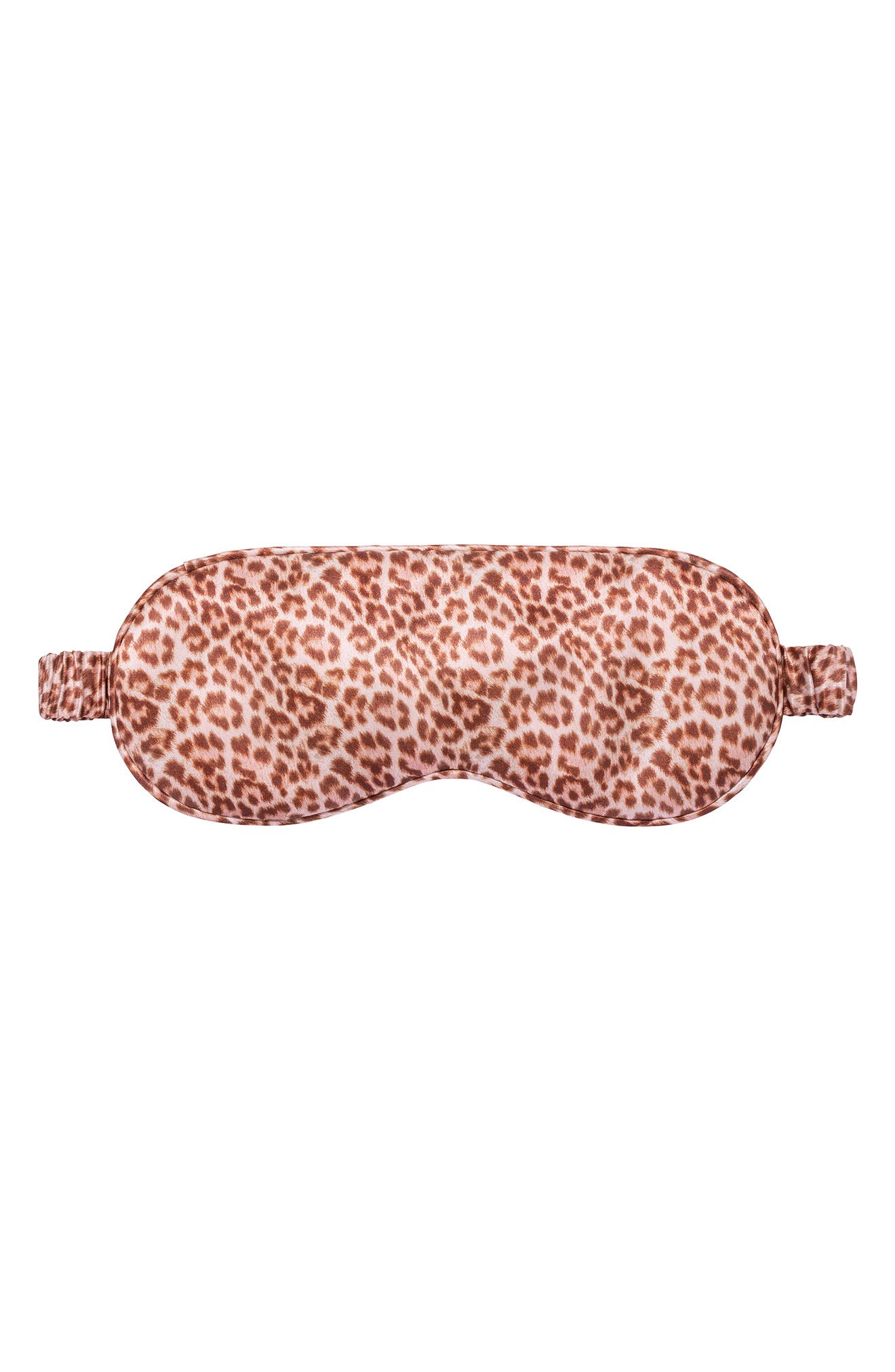 slip Leopard Print Pure Silk Sleep Mask | Nordstromrack