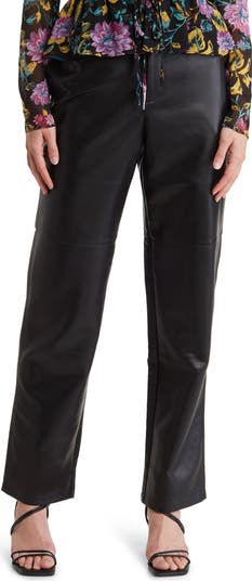 WAYF Faux Leather Pants | Nordstromrack