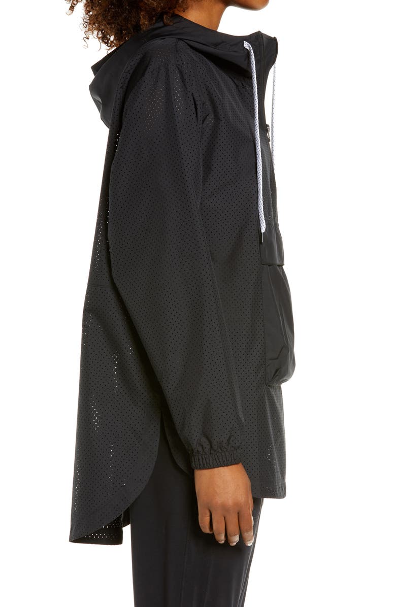 Zella Perforated Packable Hooded Anorak | Nordstromrack