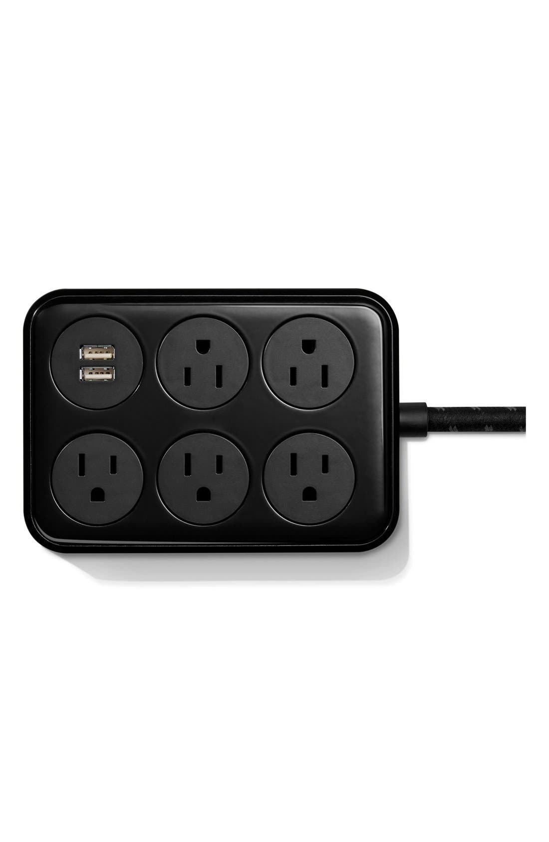 Shinola 5 Port & Dual USB Power Supply Extension Cord | Nordstrom