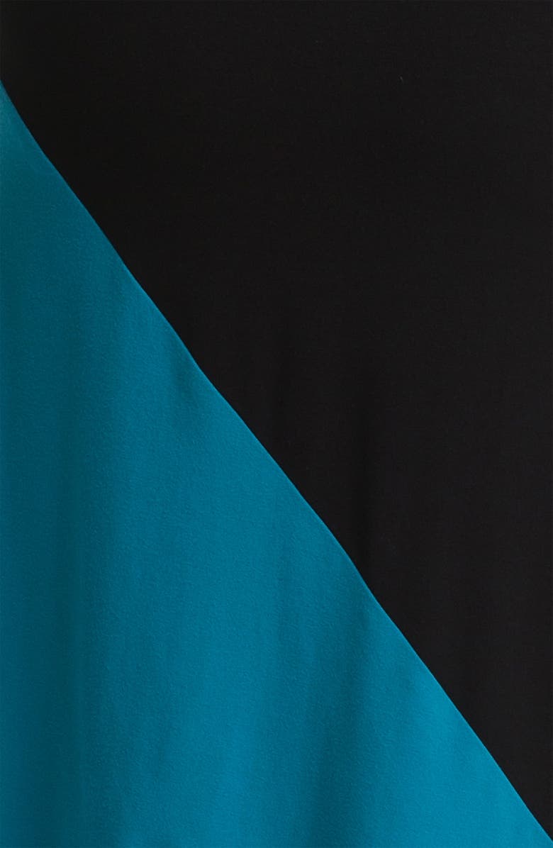 Karen Kane Diagonal Colorblock Shift Dress | Nordstrom