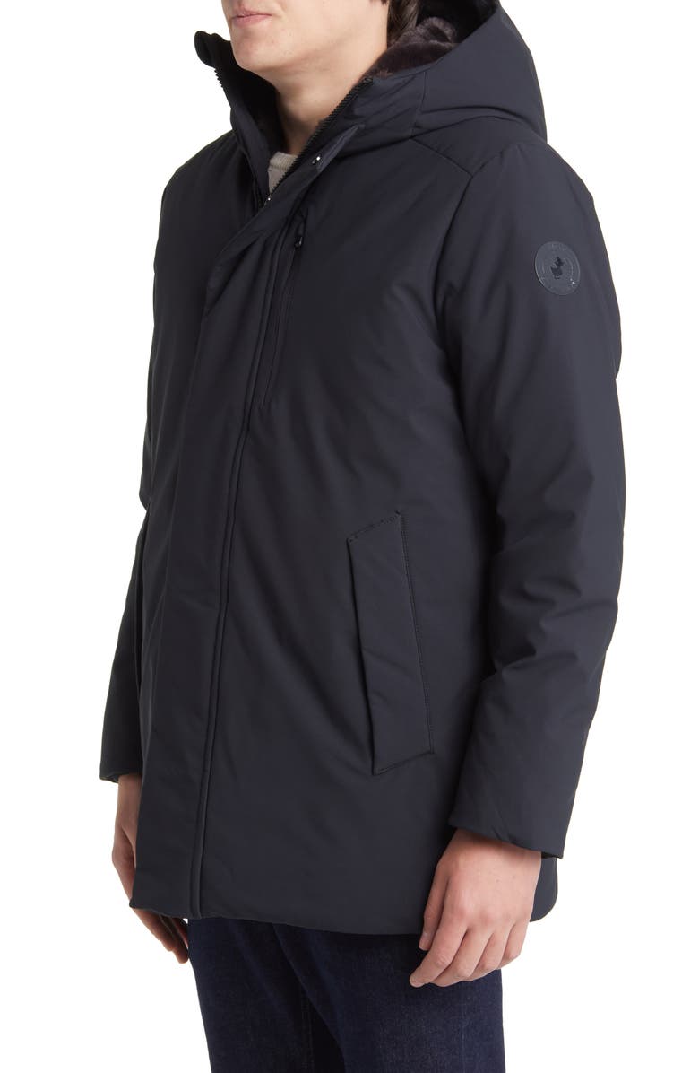 Save The Duck Antoine Faux Fur Lined Water Resistant Hooded Jacket ...
