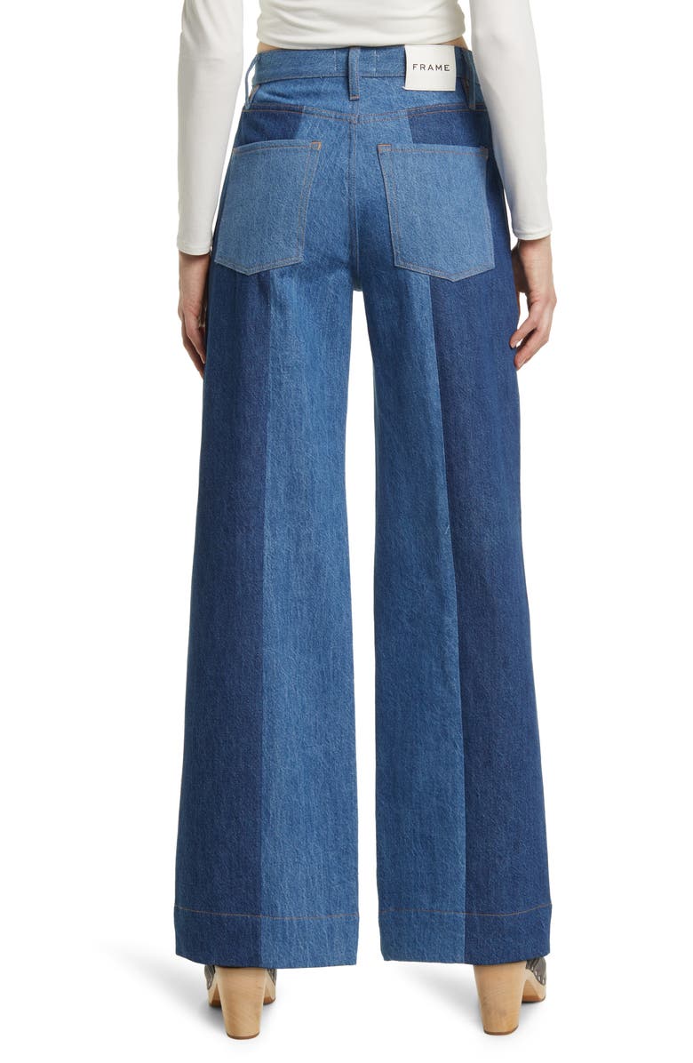 FRAME Atelier Pixie Pieced 1978 Wide Leg Jeans | Nordstromrack