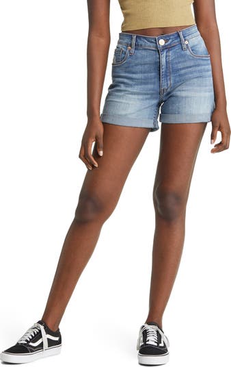 STS Blue Molly High Waist Double Roll Cuff Shorts | Nordstrom
