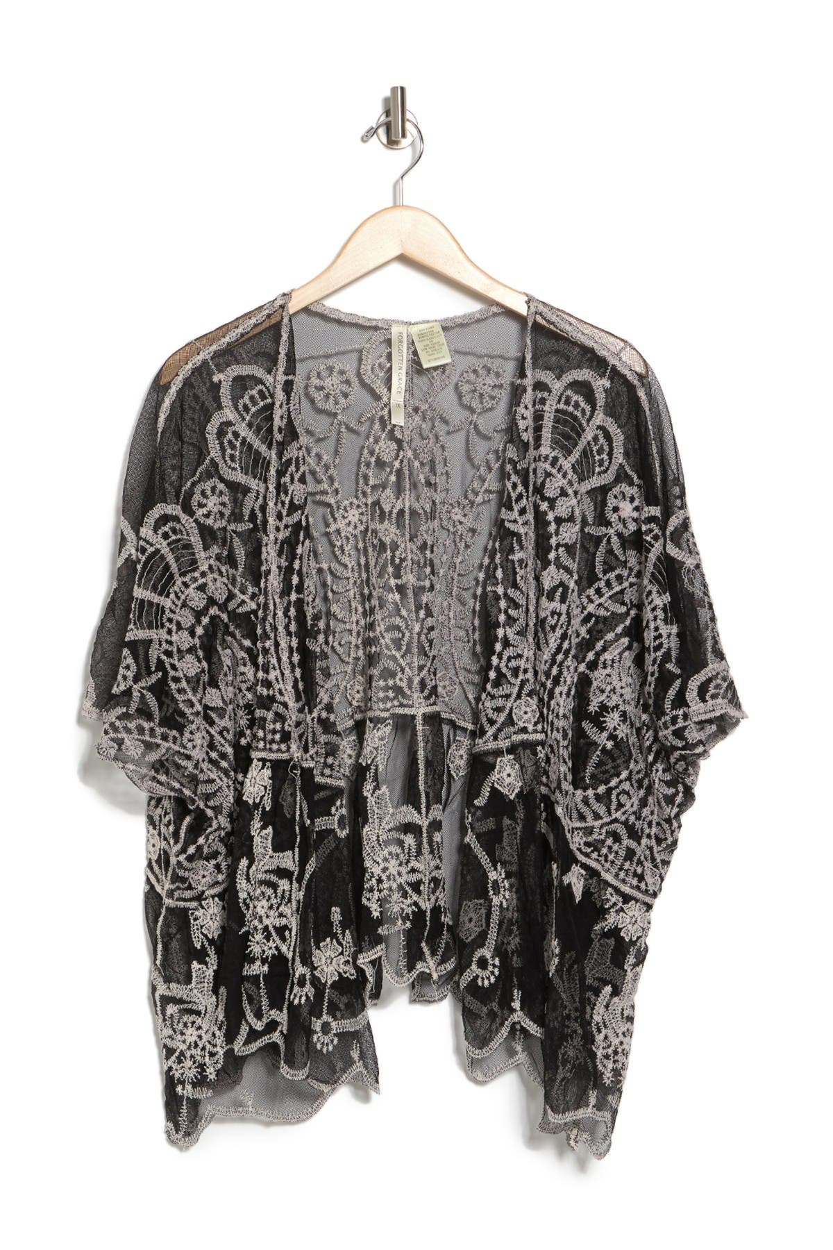 Forgotten Grace Embroidered Kimono (Plus Size) | Nordstromrack