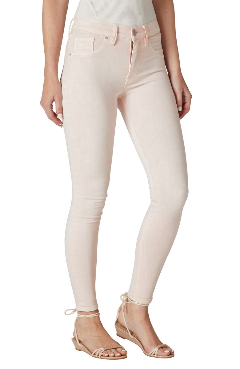 Hudson Jeans Nico Coated Mid Rise Ankle Skinny Jeans | Nordstromrack