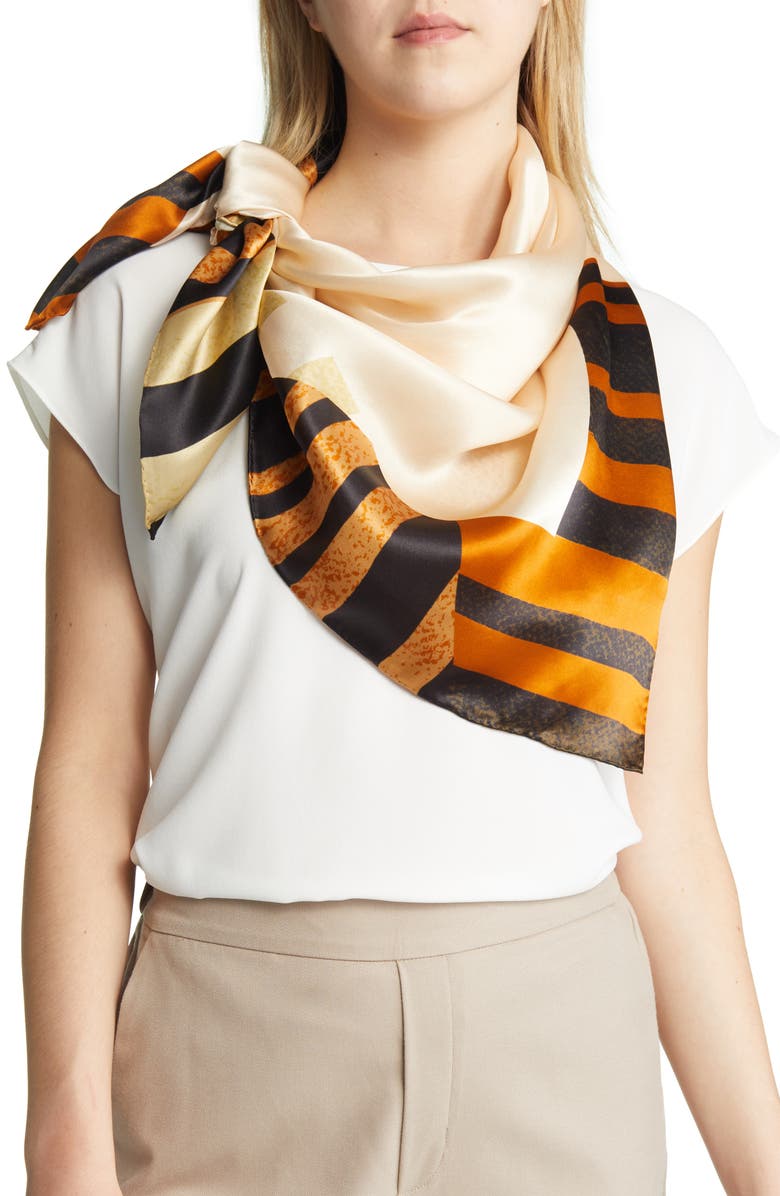 Nordstrom Print Silk Square Scarf | Nordstromrack