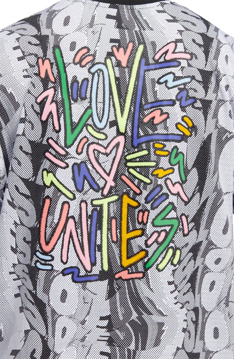 adidas Originals x Kris Andrew Gender Neutral Love Unites Doodle Print ...