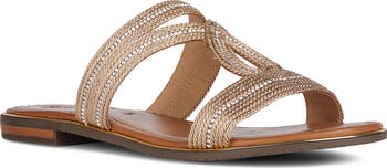 Geox Sozy Plus Embellished Slide Sandal (Women) | Nordstrom