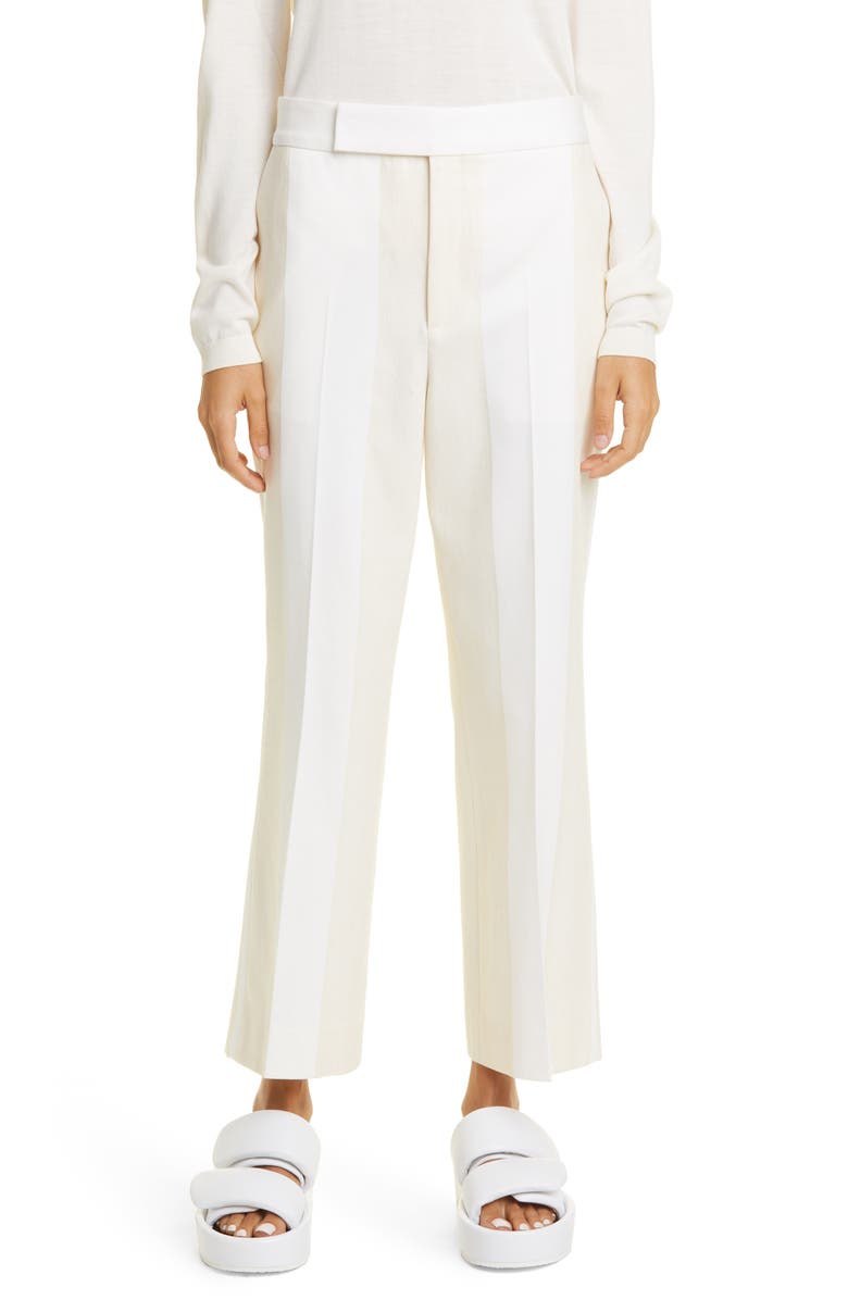 PARTOW Neva Colorblock Cotton & Linen Pants | Nordstromrack
