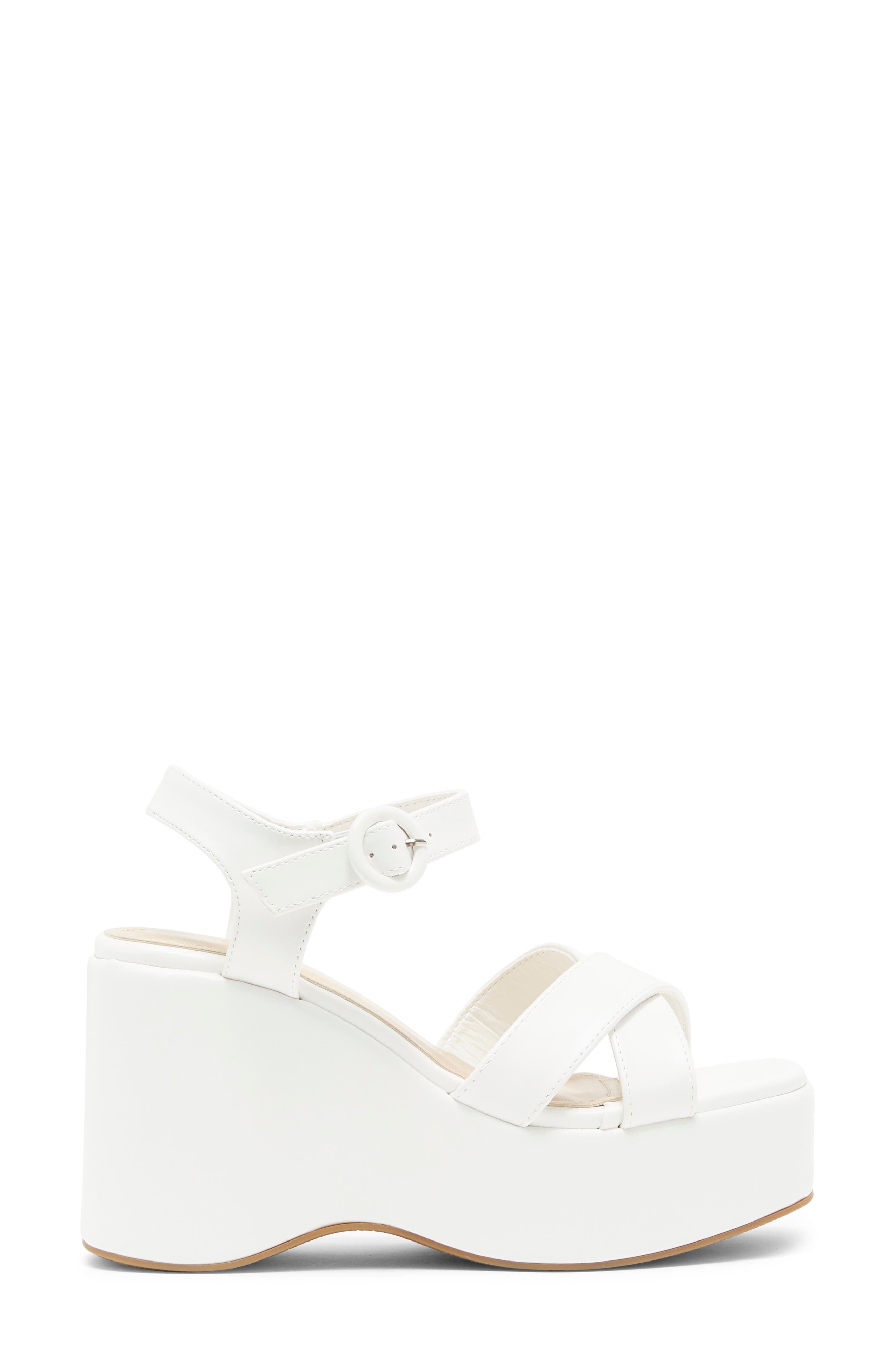 TOP GUY SHOES Rolly Platform Wedge Sandal (Women) | Nordstromrack