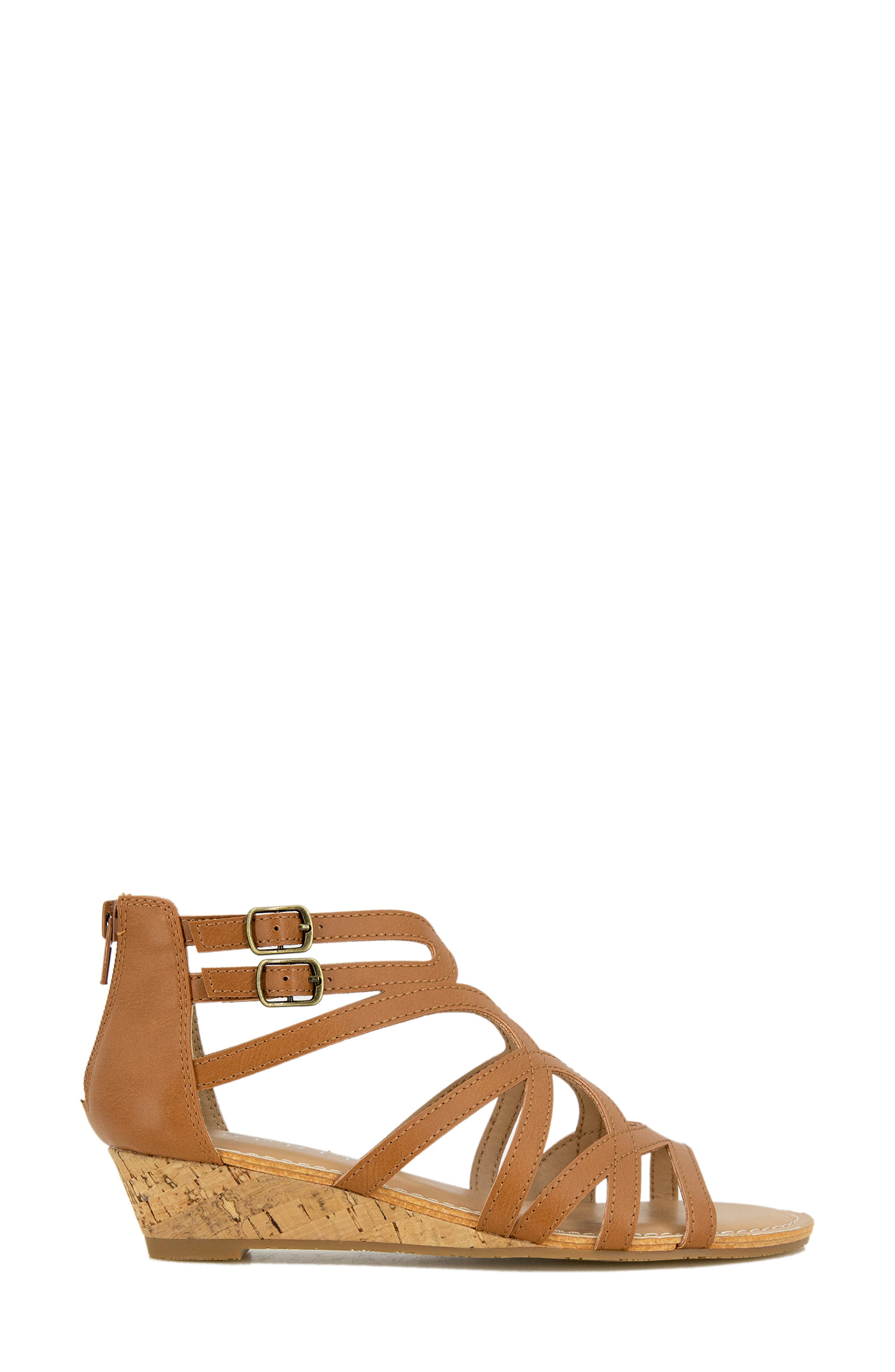 Esprit Carisa Gladiator Strappy Cork Wedge Sandal (Women) | Nordstromrack