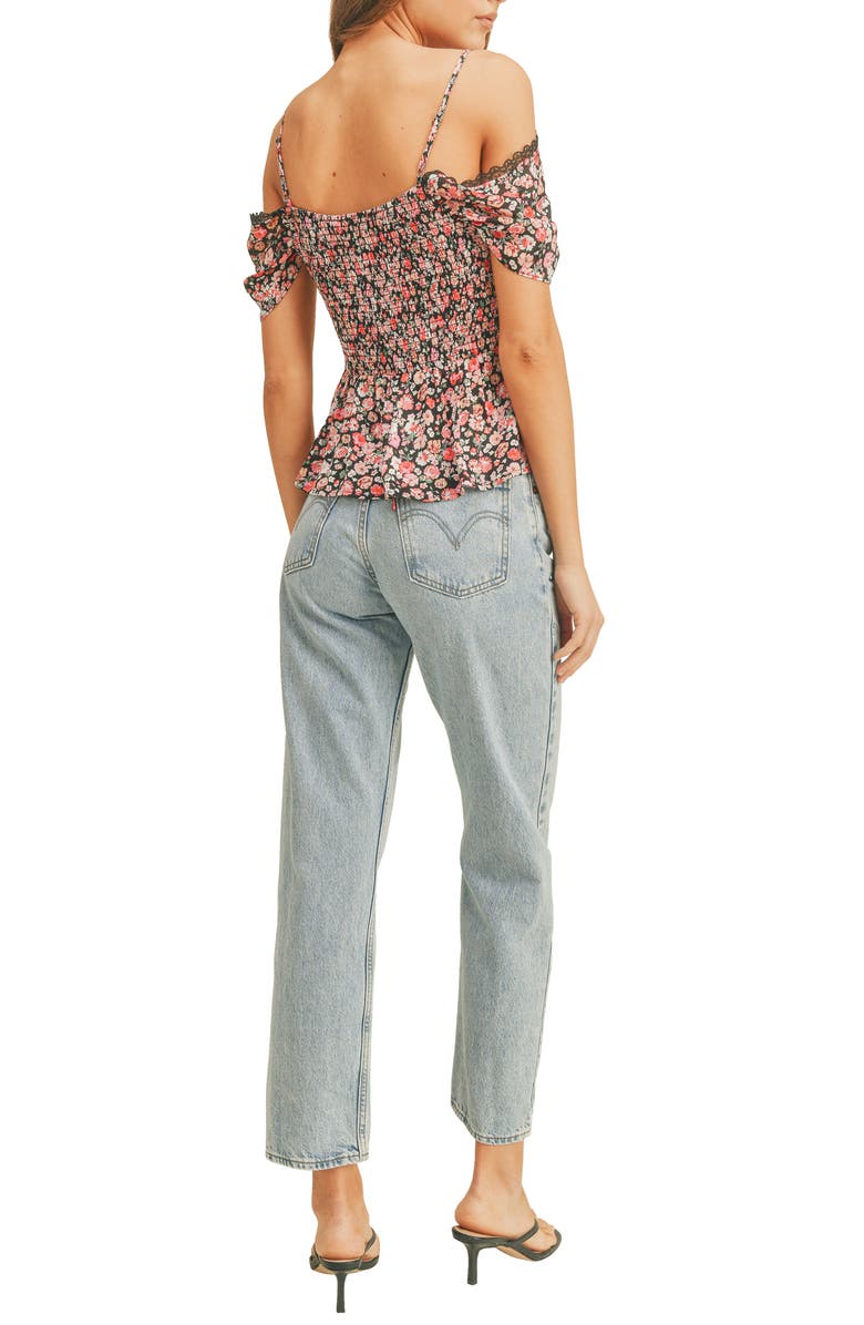 Lush Floral Off the Shoulder Top | Nordstromrack