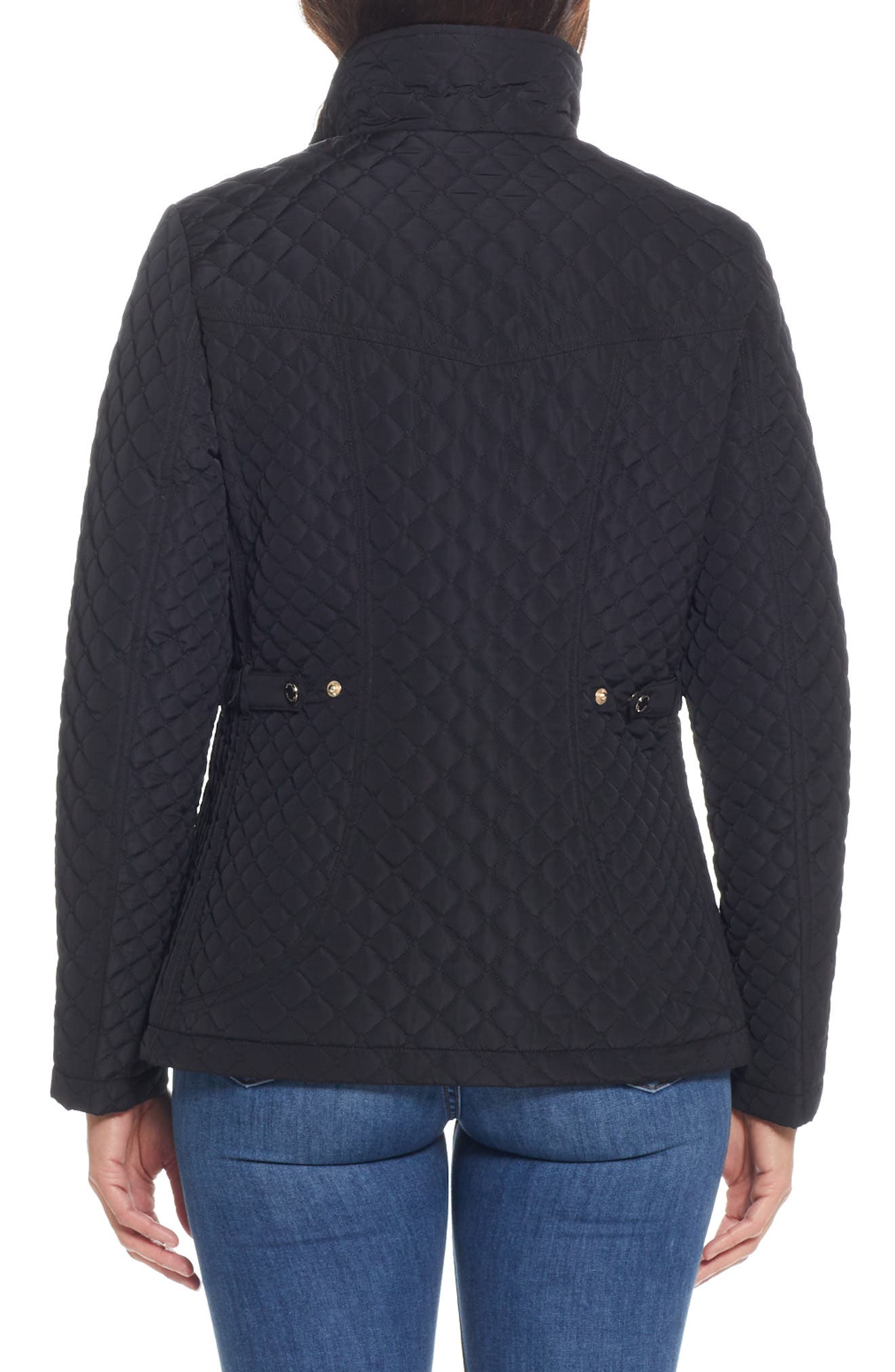 Gallery Quilted Stand Collar Jacket | Nordstrom