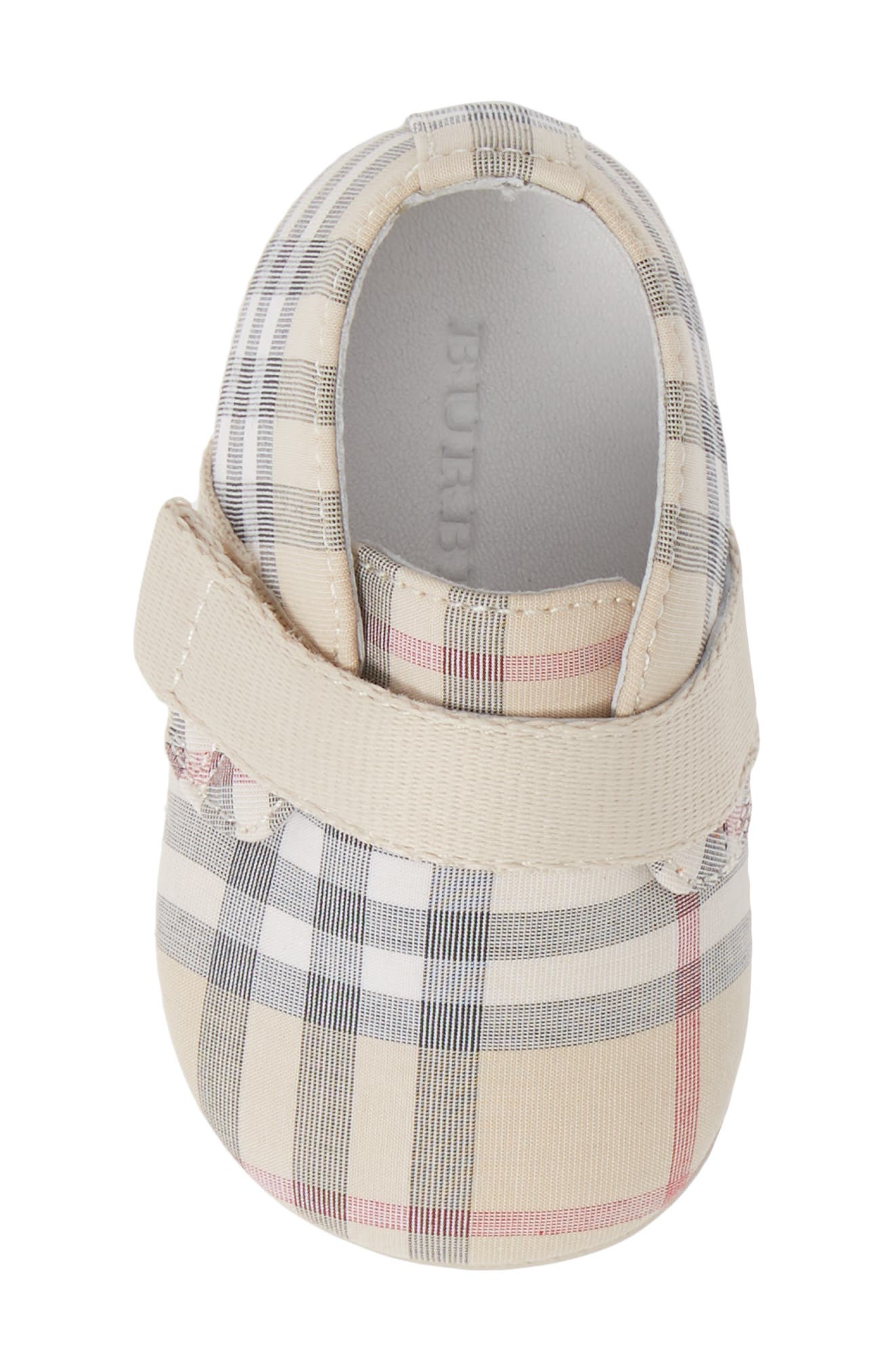 Burberry Charlton Check Crib Shoe | Nordstromrack