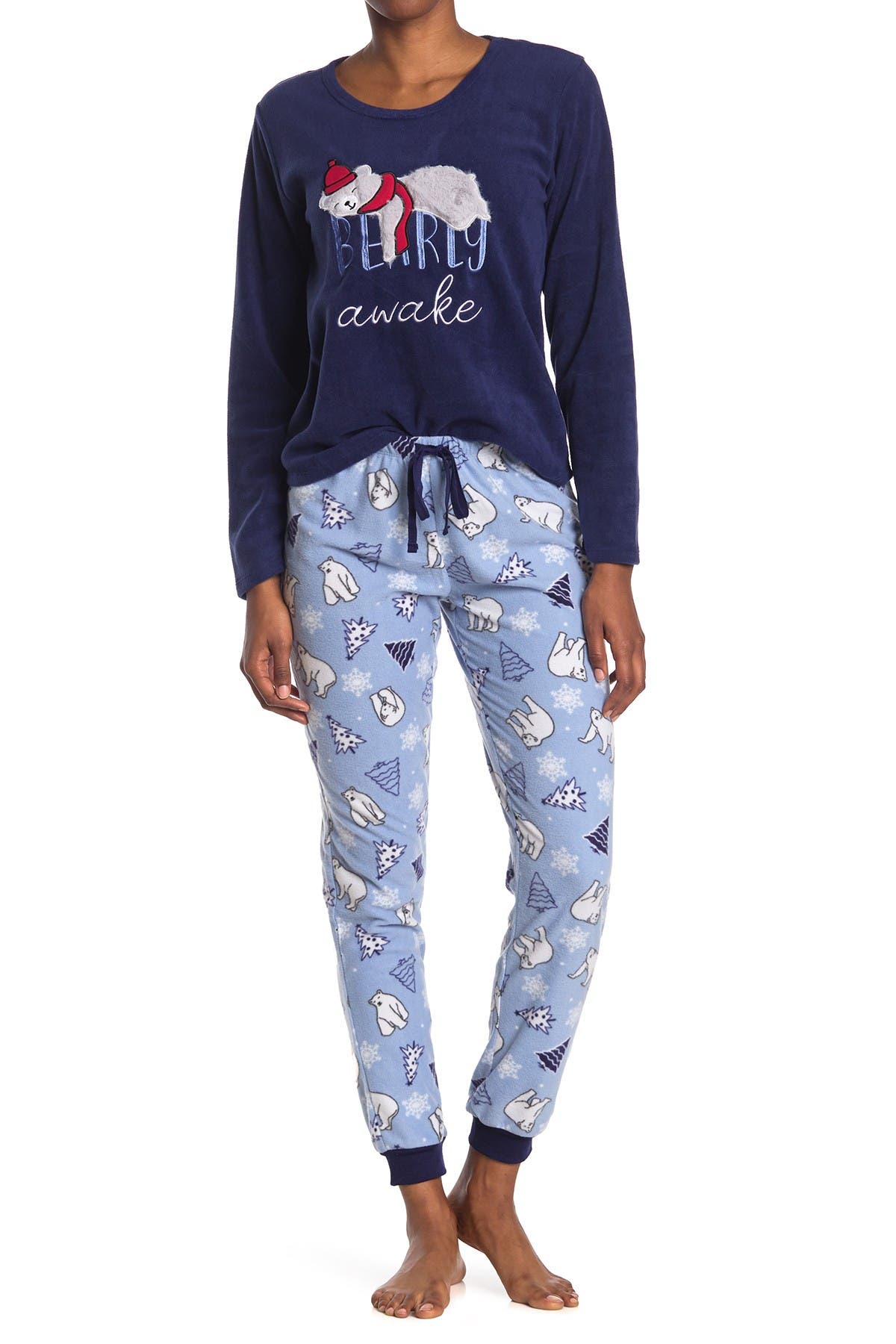 PJ COUTURE Printed Top & Pants 2-Piece Pajama Set | Nordstromrack