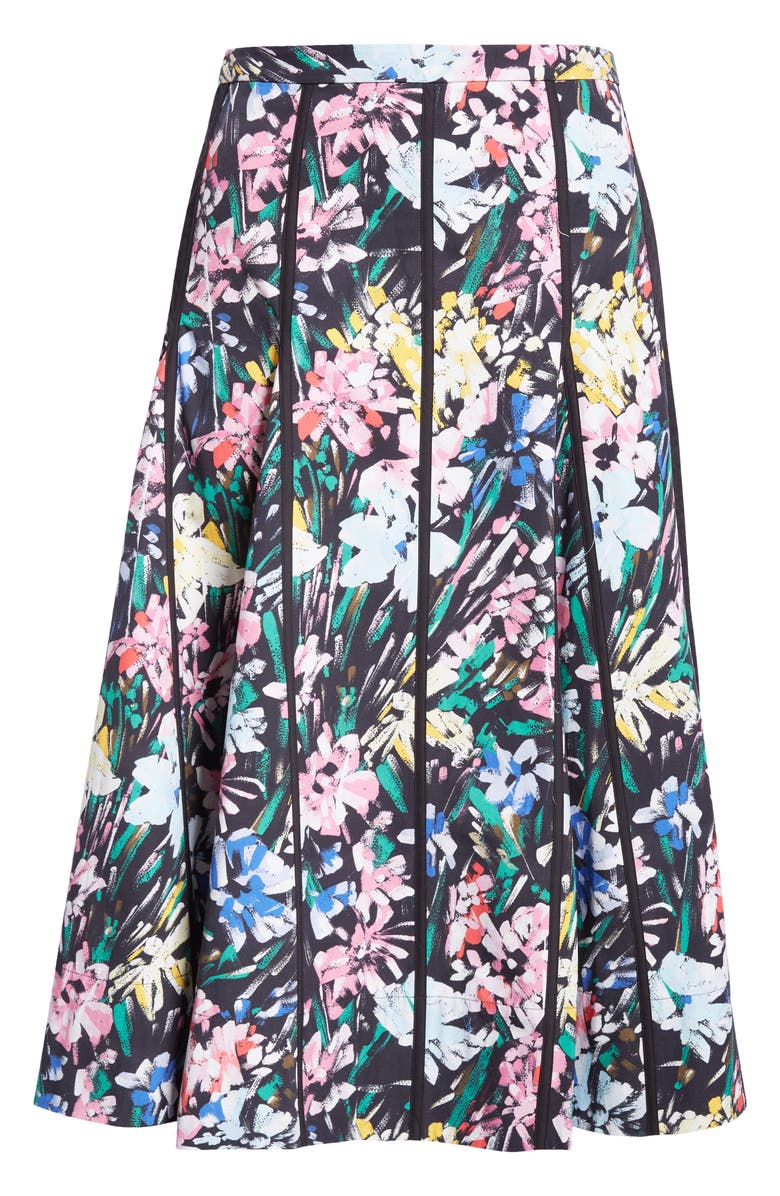 3.1 Phillip Lim Flowerworks Godet Cotton Skirt | Nordstrom