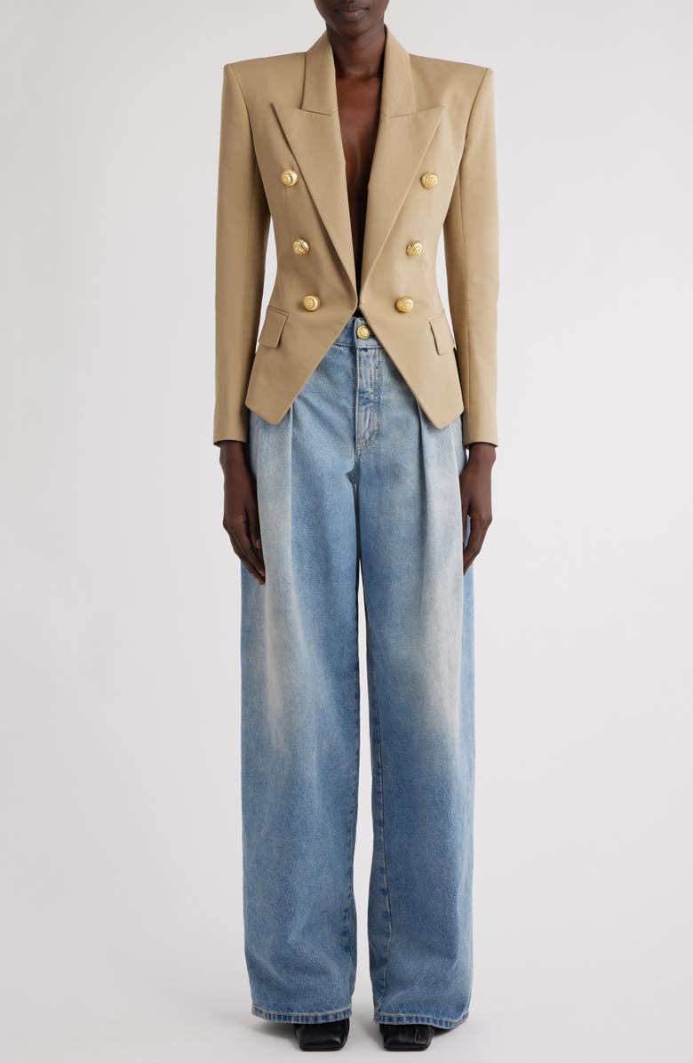 Balmain Classic Six-Button Cotton Jacket | Nordstromrack