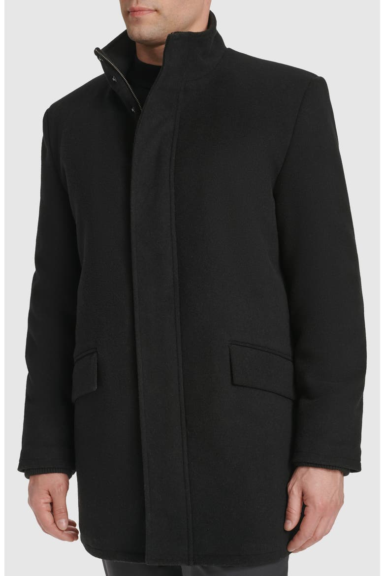 Stand Collar Wool Blend Car Coat (Men) | Nordstromrack
