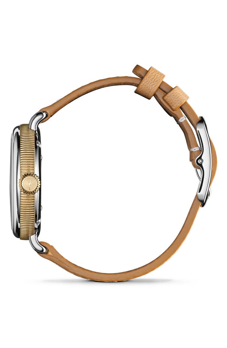 Shinola Birdy Leather Strap Watch, 38mm | Nordstrom