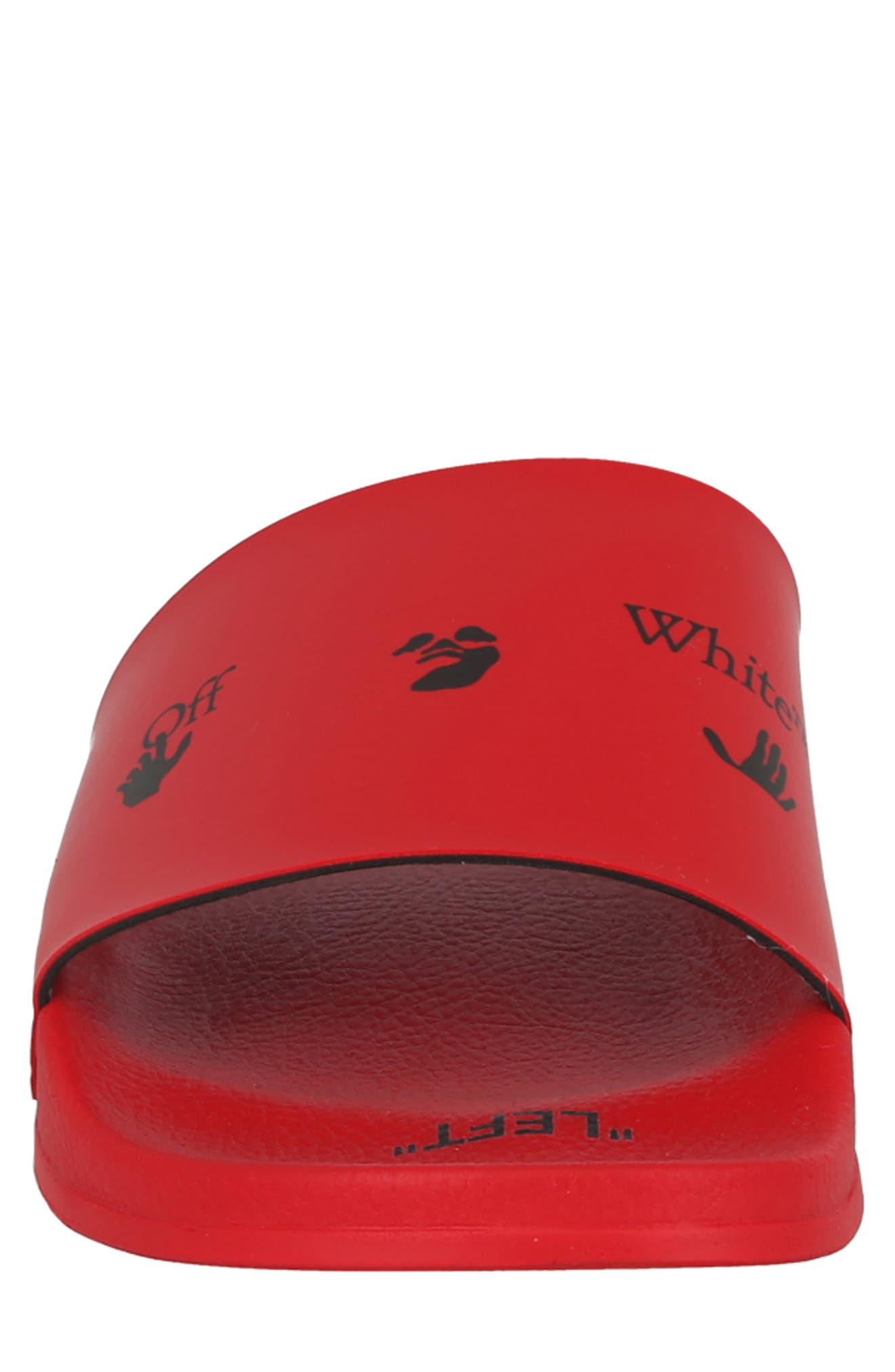 Off-White Logo Pool Slide Sandal (Men) | Nordstromrack