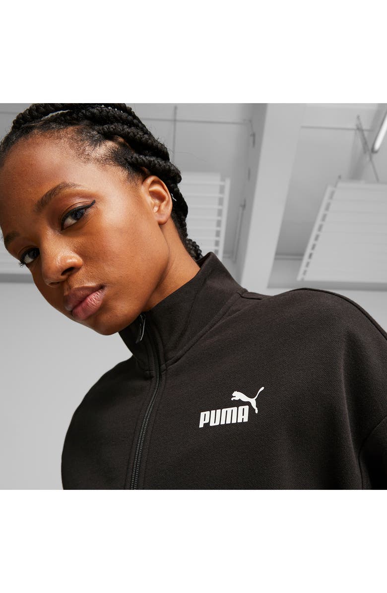 PUMA ESS+ Small Logo Stand Collar Zip-Up Jacket | Nordstromrack